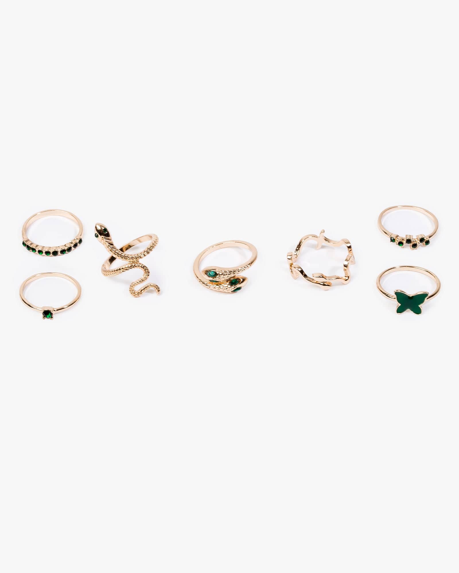 Green Snake Ring Pack | colette hayman