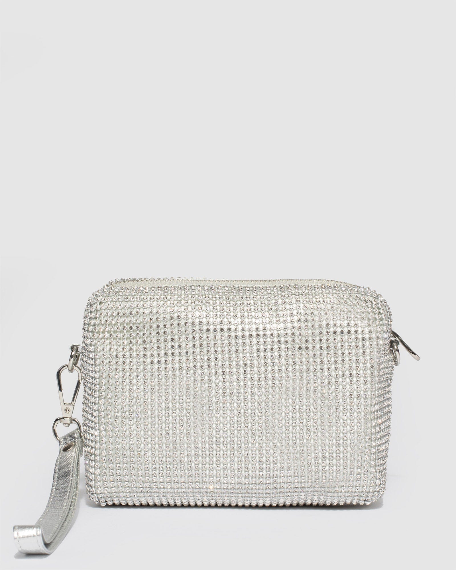 Silver Crystal Suri Bag Online | Colette Hayman