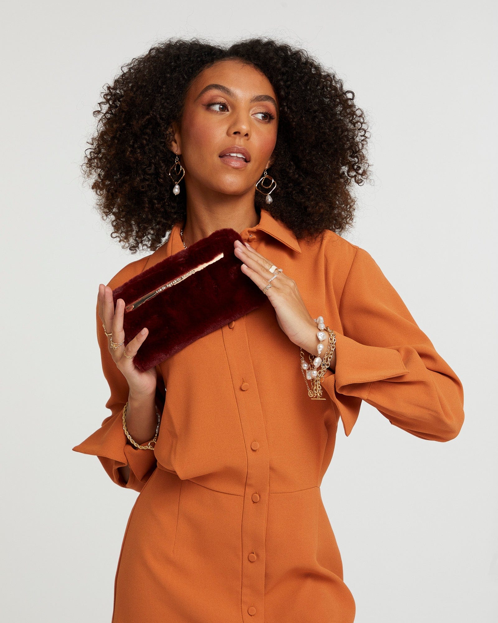 Berry Nina Fur Wallet Online | Colette Hayman