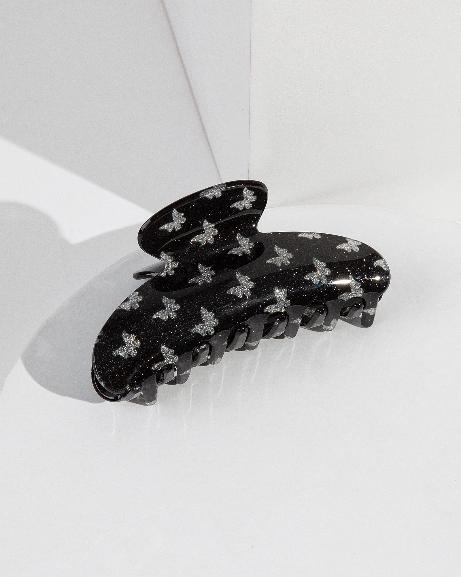 Black Butterfly Print Claw Clip | colette hayman