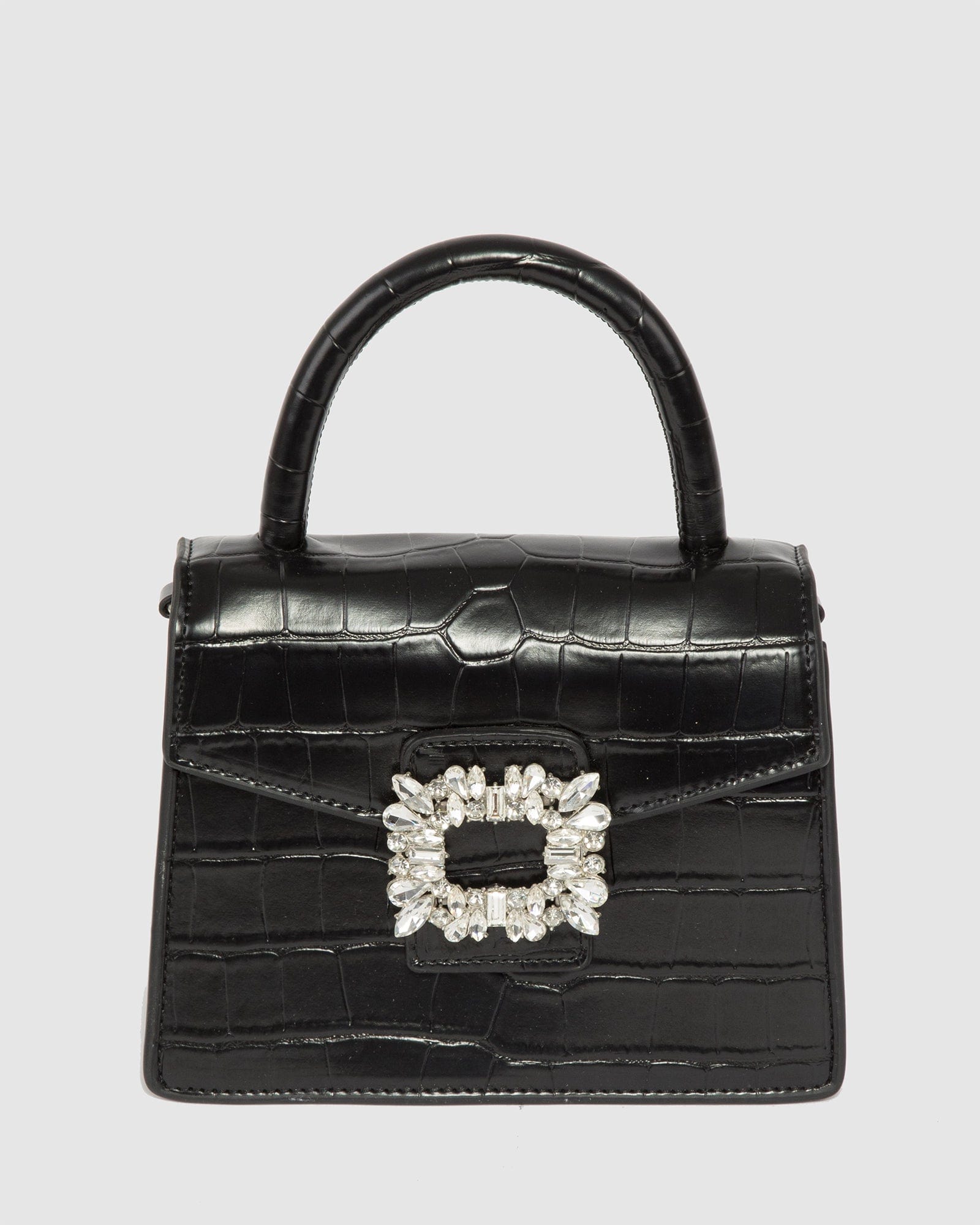 Black Eleanor Buckle Bag | colette hayman