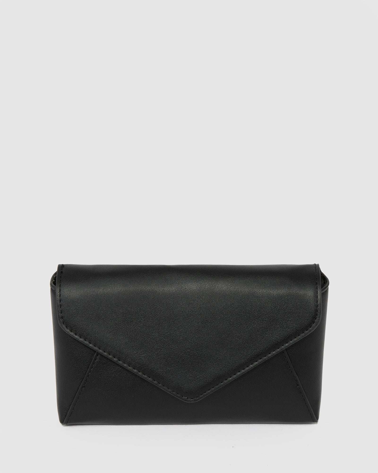 Black Matilde Envelope Clutch Bag | colette hayman