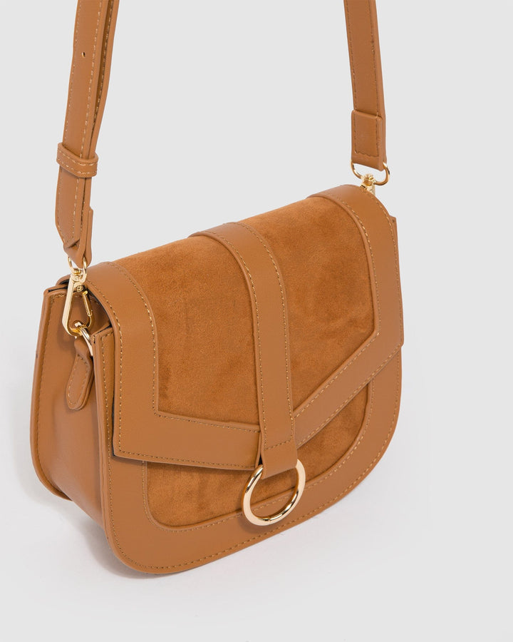Brown Faye Ring Crossbody Bag | colette hayman