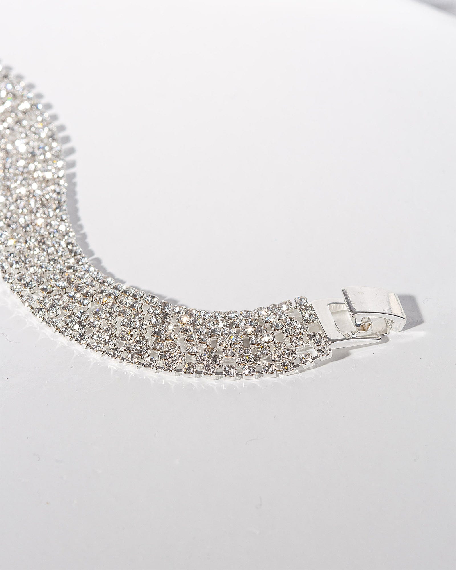 Crystal Wide Band Bracelet | colette hayman