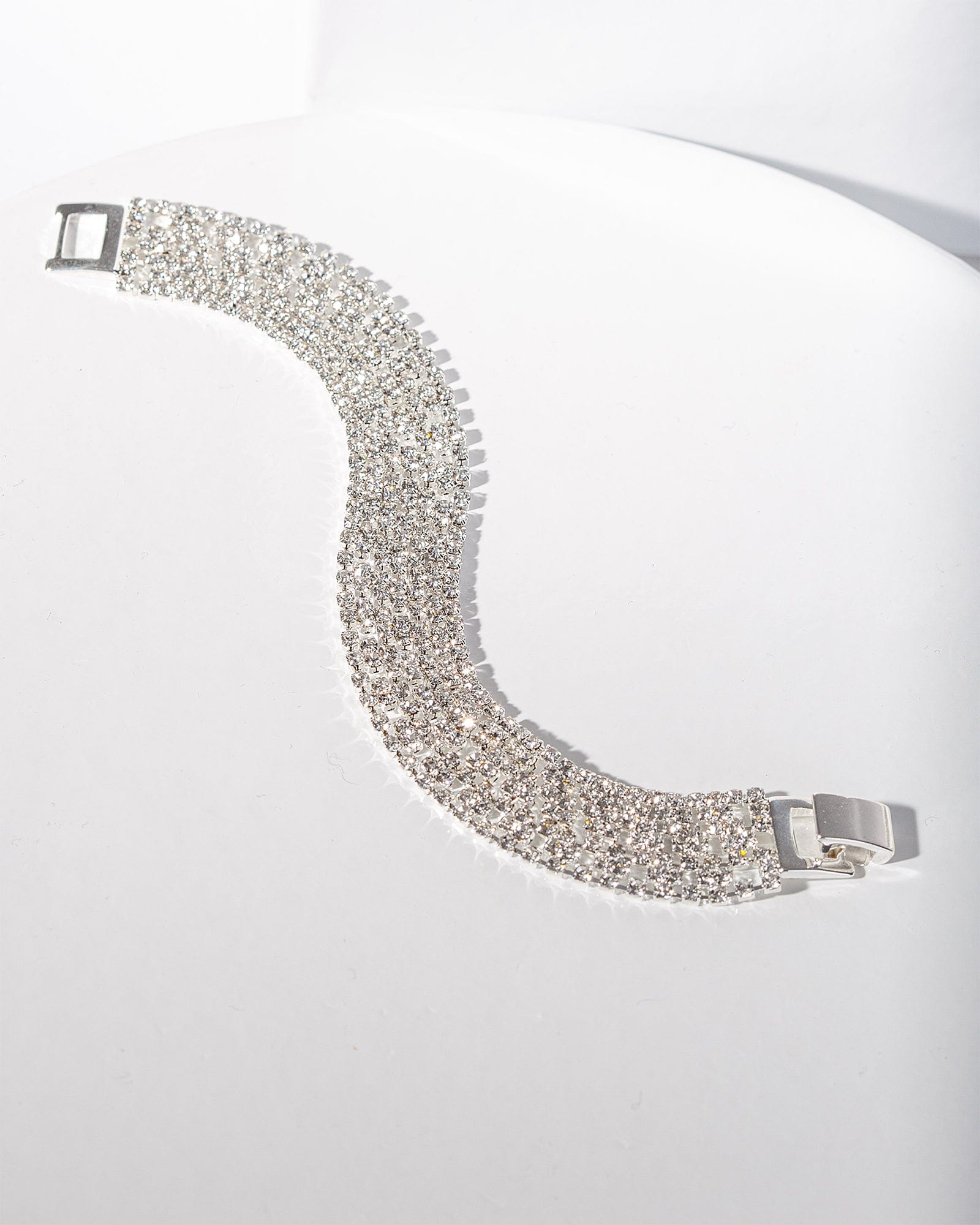 Crystal Wide Band Bracelet | colette hayman