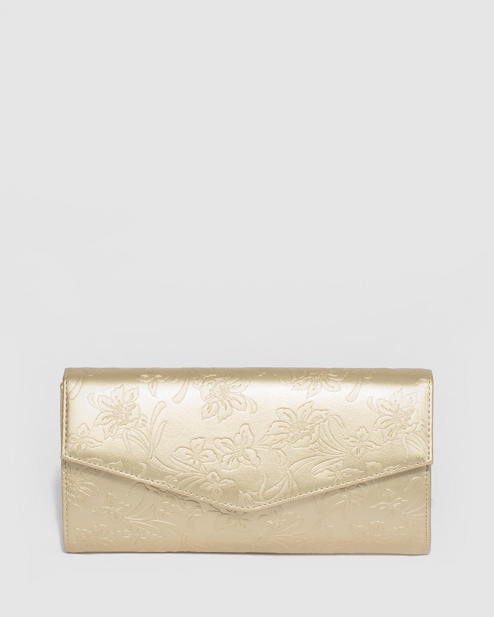 Gold Breena Envelope Clutch Bag Online | Colette Hayman