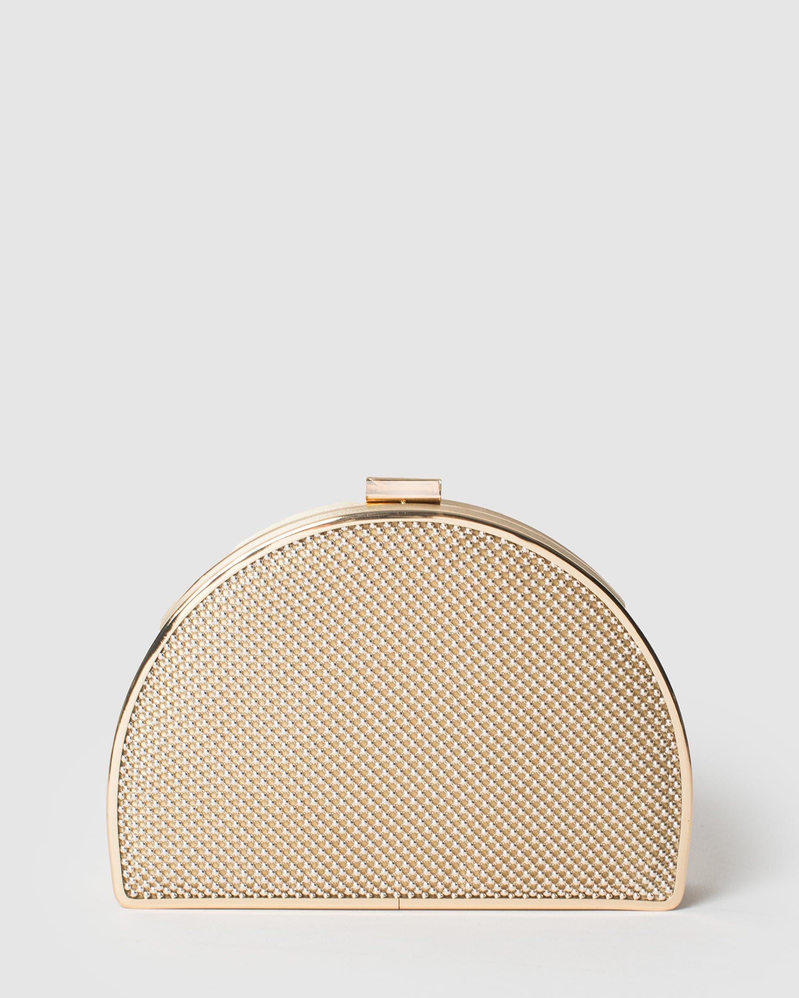 Gold Elena Bead Clutch Bag | colette hayman