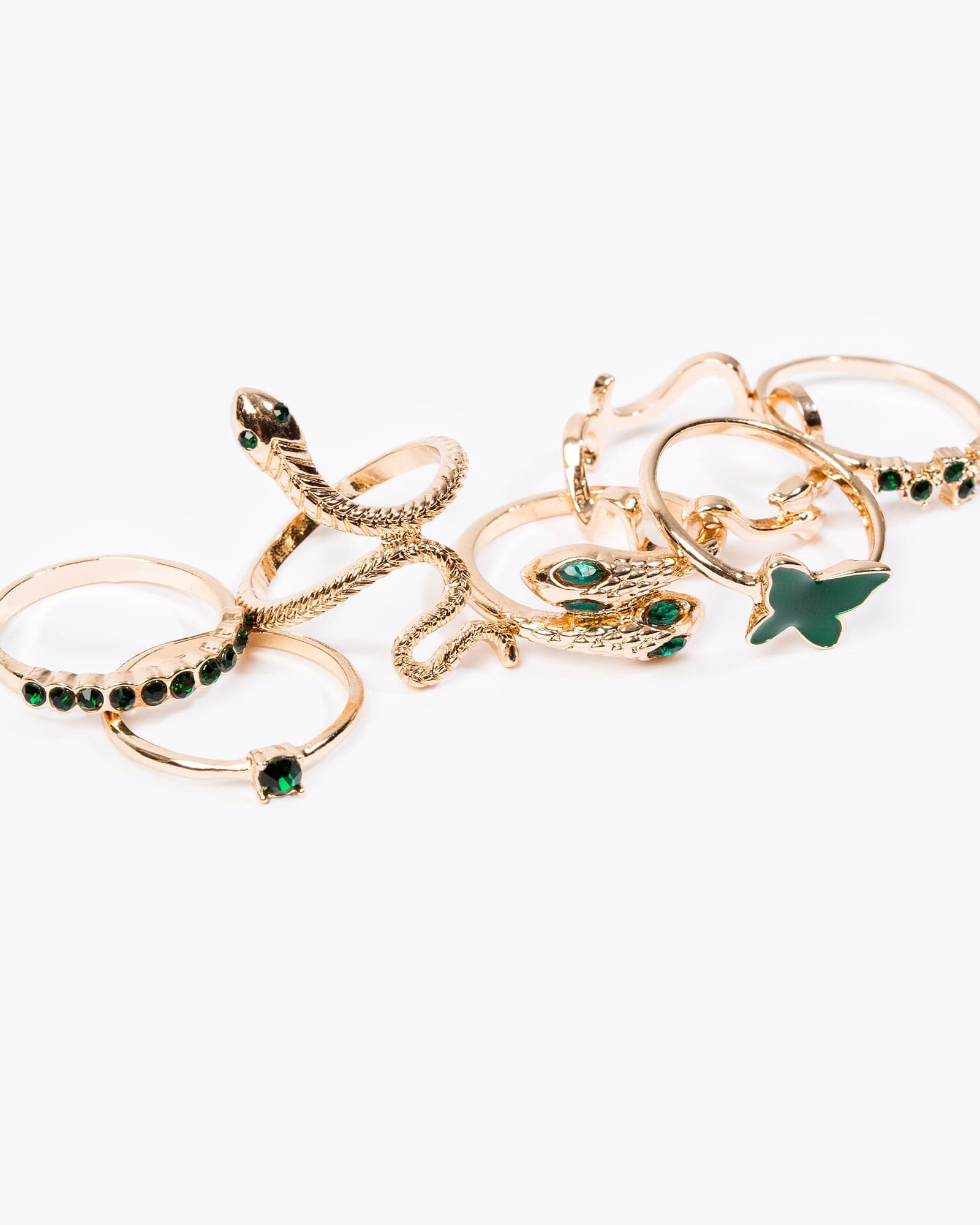 Green Snake Ring Pack | colette hayman