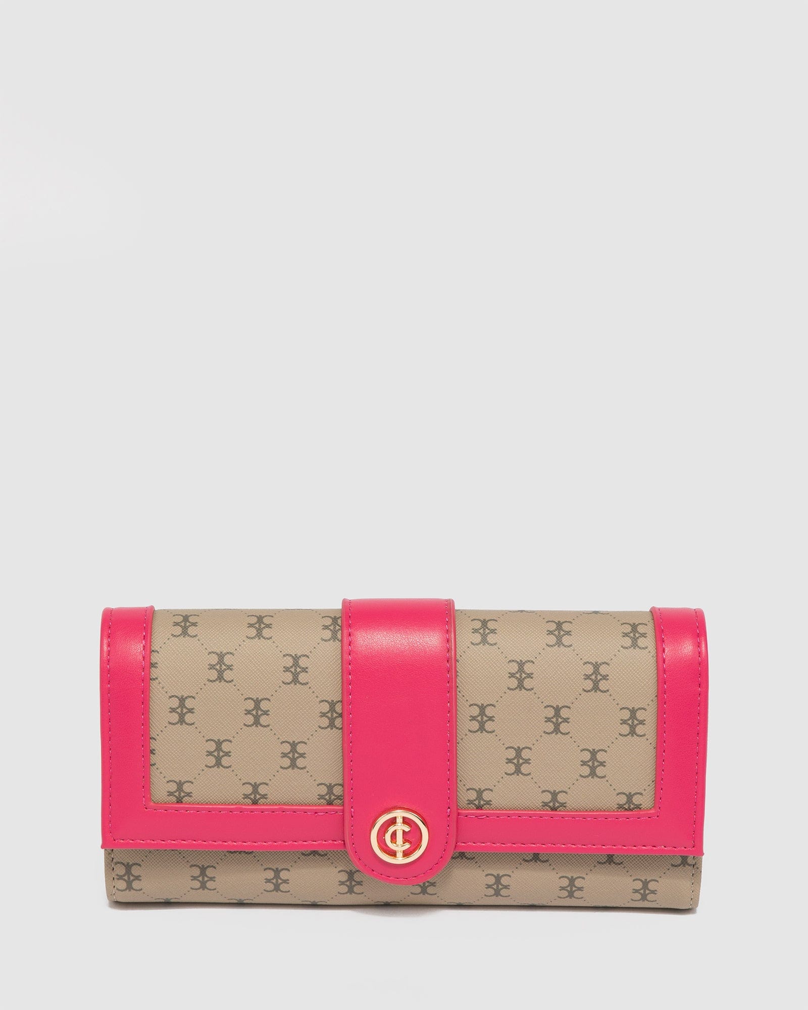 Monogram Natalie Panel Wallet | colette hayman