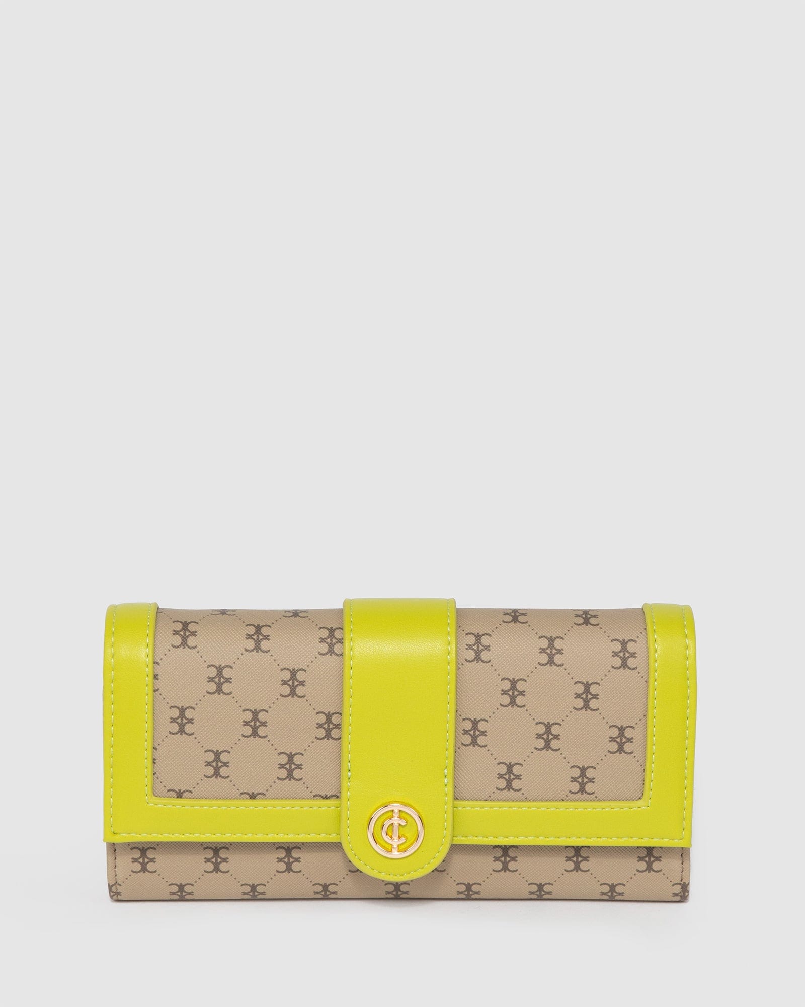 Monogram Natalie Panel Wallet | colette hayman