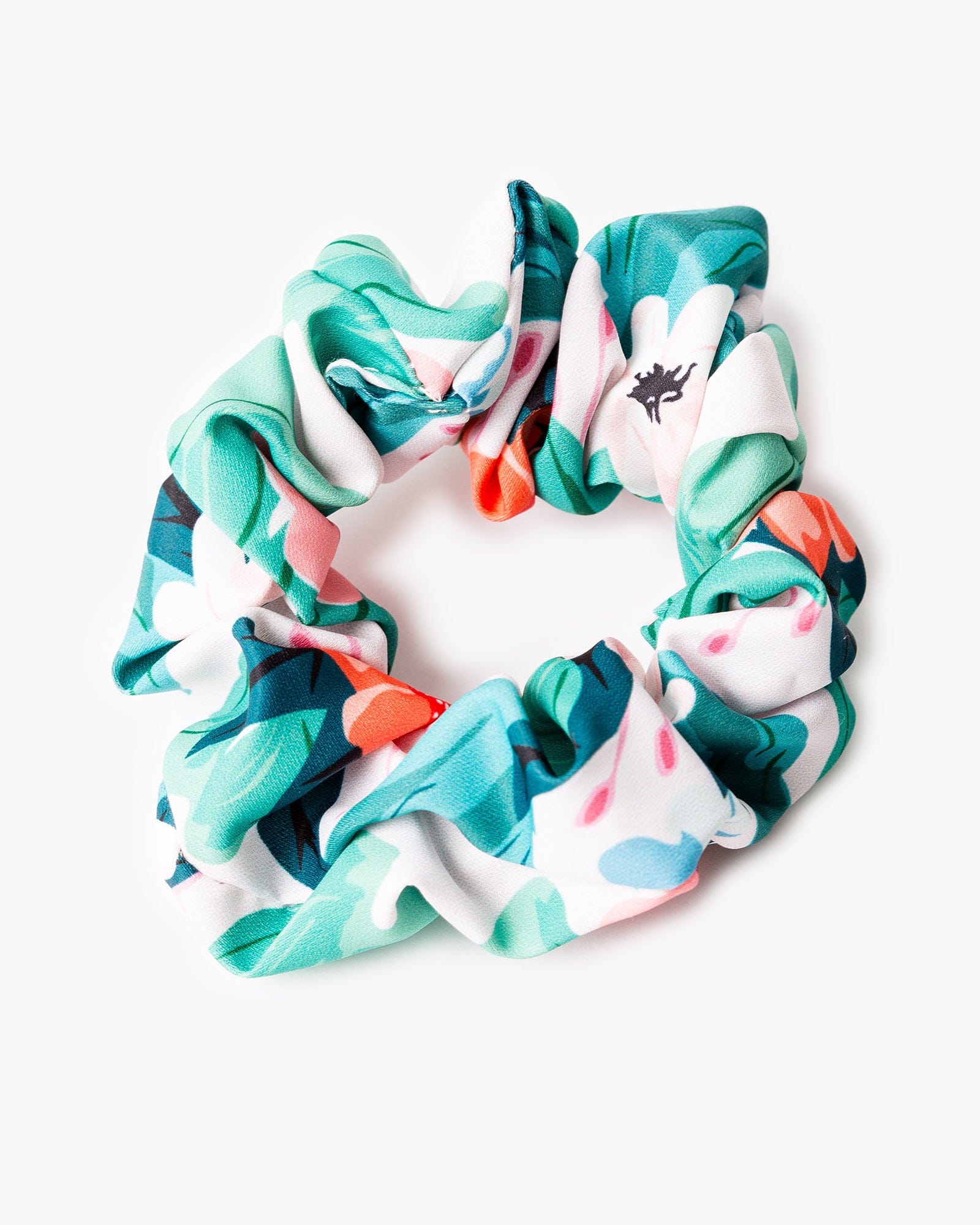 Multi Colour Palm Royale Print Scrunchie | colette hayman