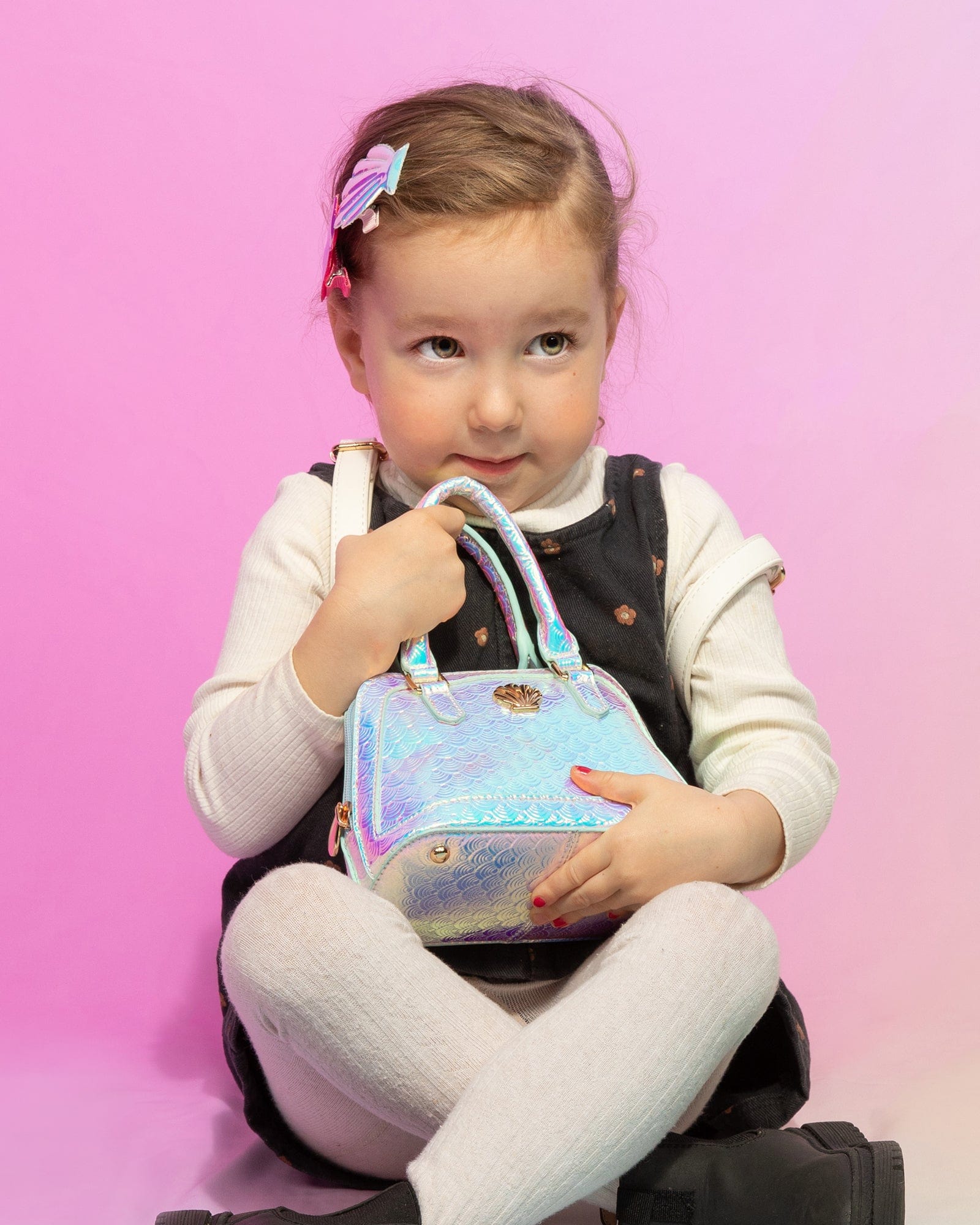 Multi Colour Vika Shell Kids Tote Bag
