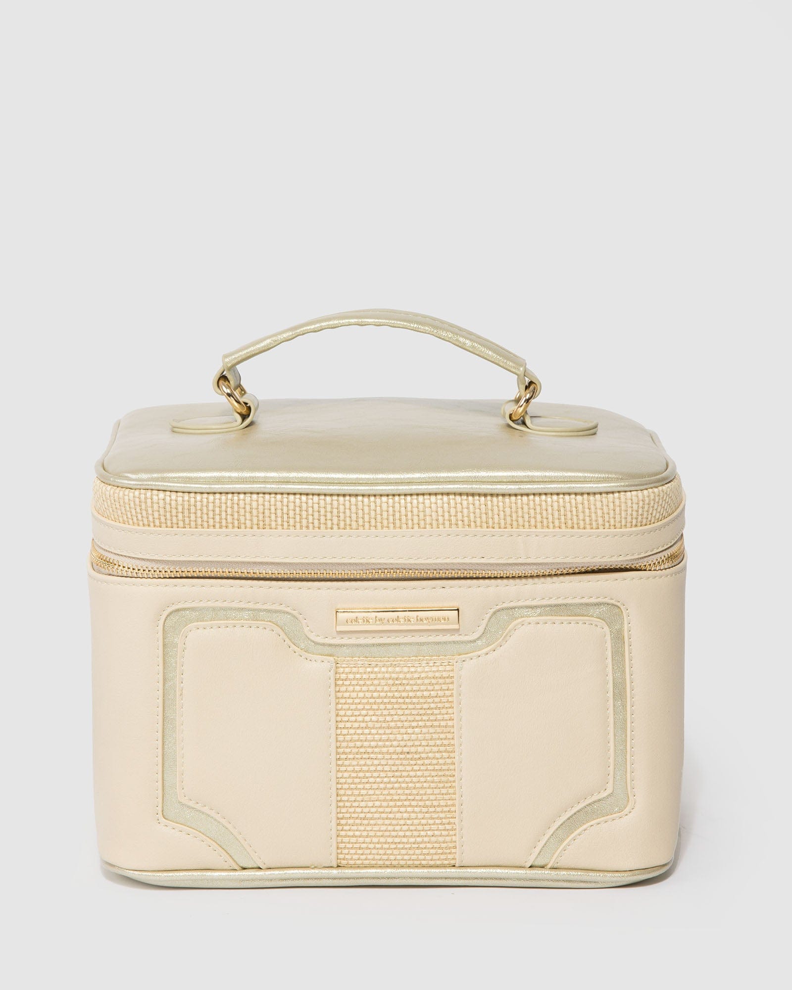 Natural Weave Panel Cosmetic Case | colette hayman