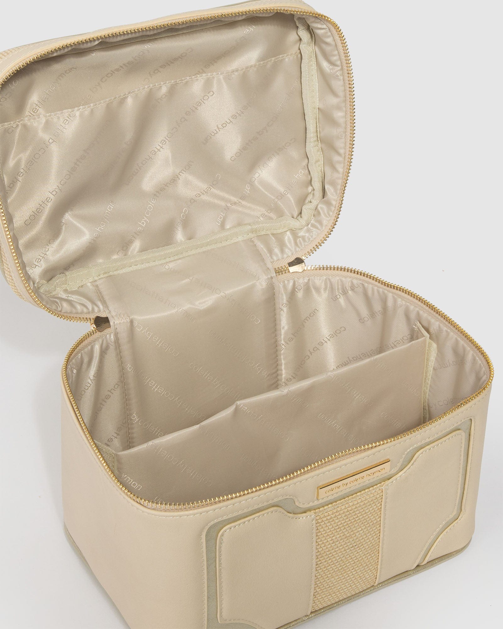 Natural Weave Panel Cosmetic Case | colette hayman