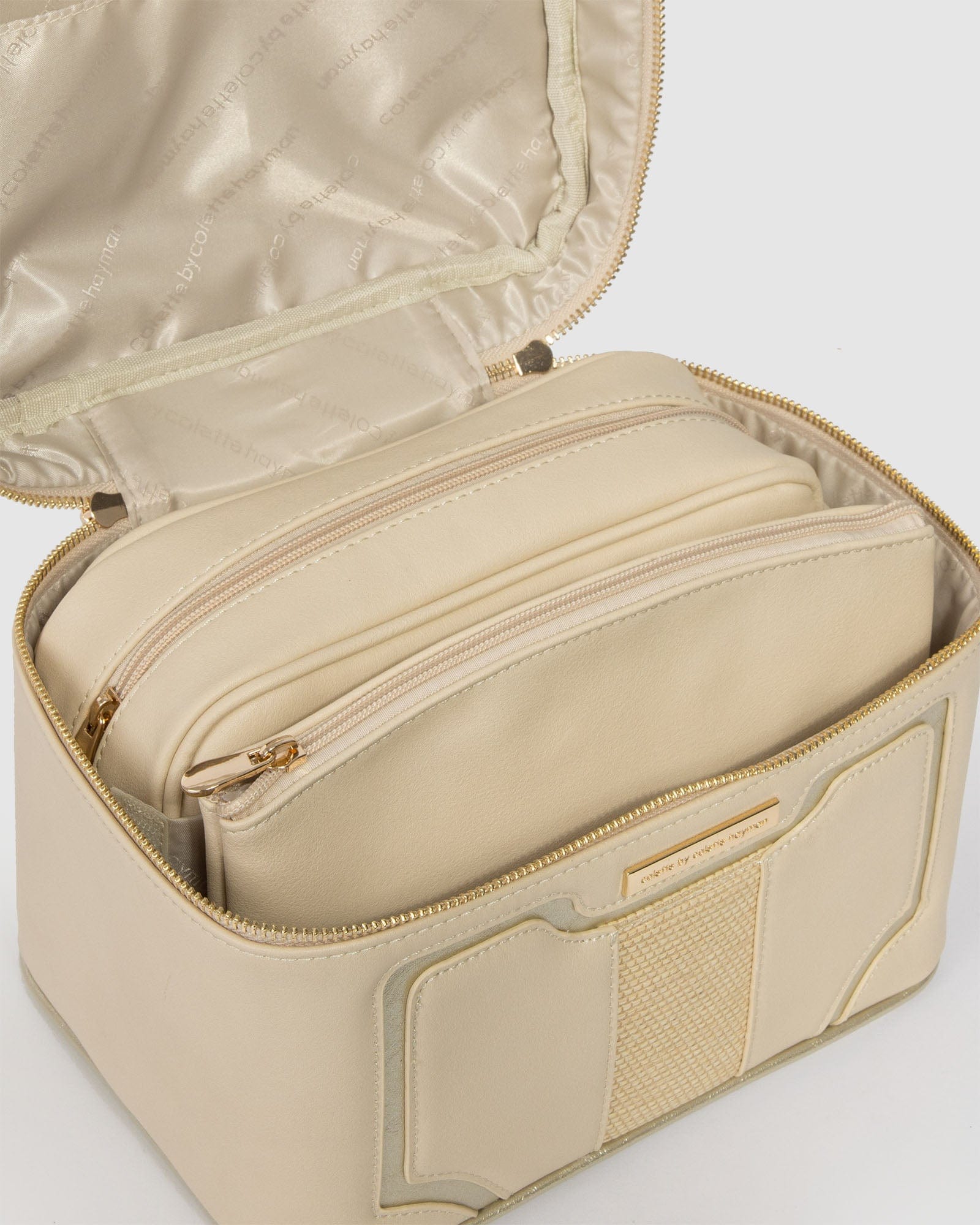 Natural Weave Panel Cosmetic Case | colette hayman
