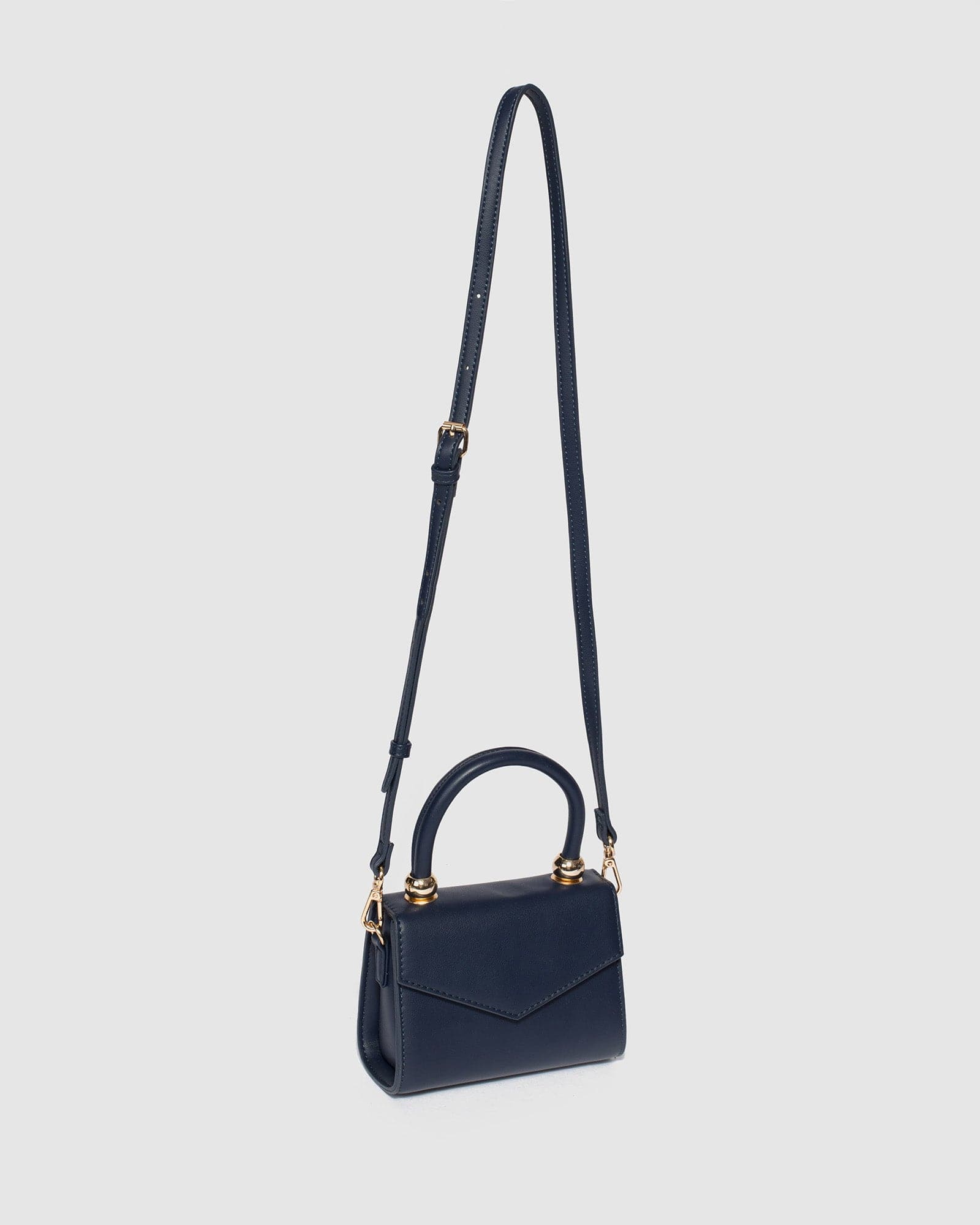 Navy Blue Kiki Envelope Mini Bag