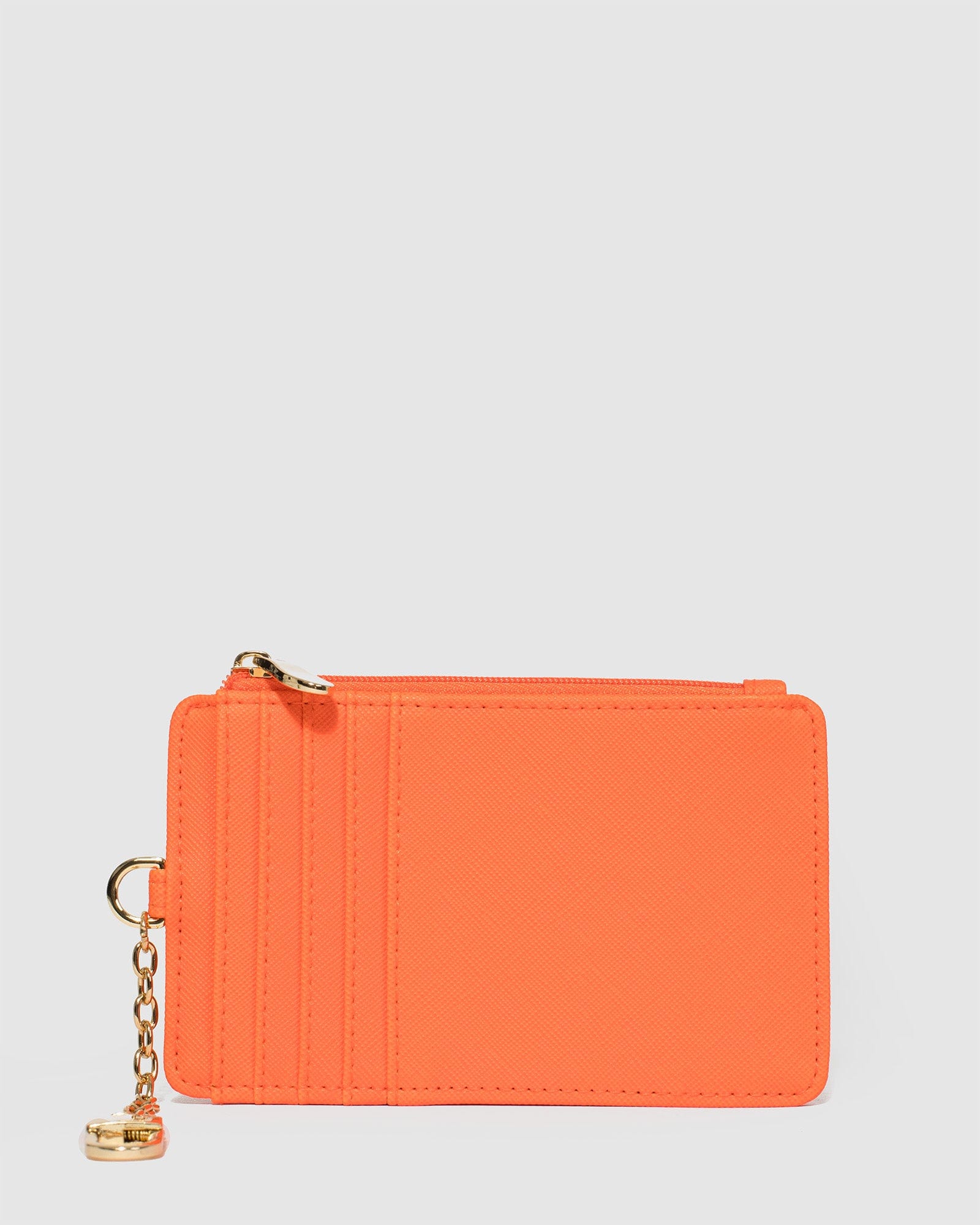 Orange Eva Keyring Card Purse