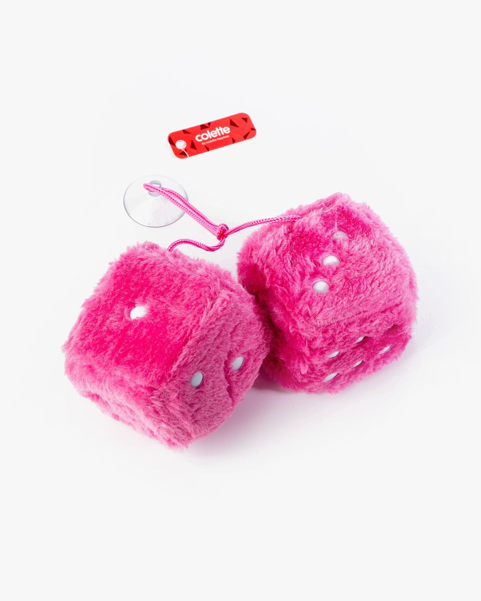 Pink Fluffy Dice | colette hayman