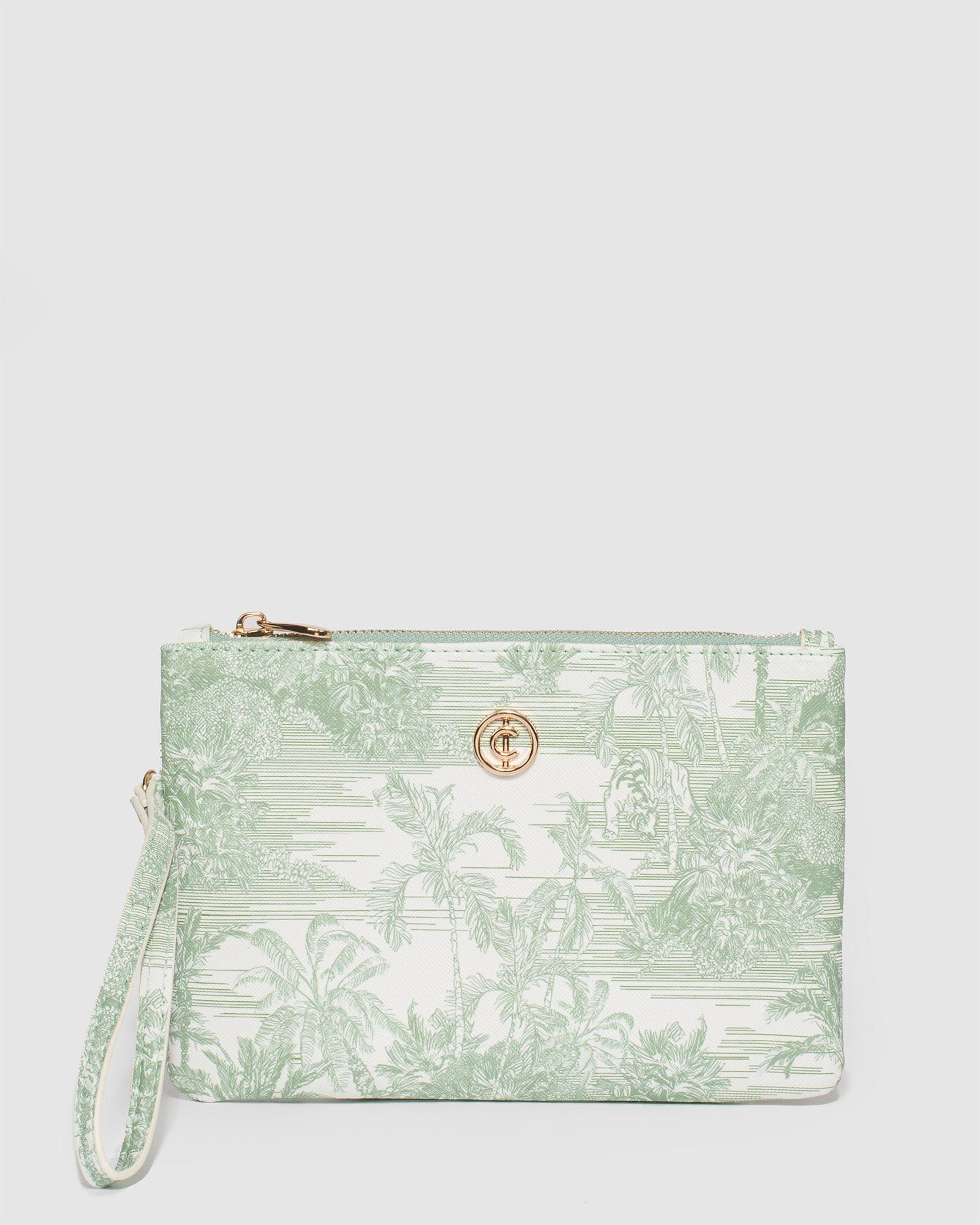 Print Ellie Wristlet Purse