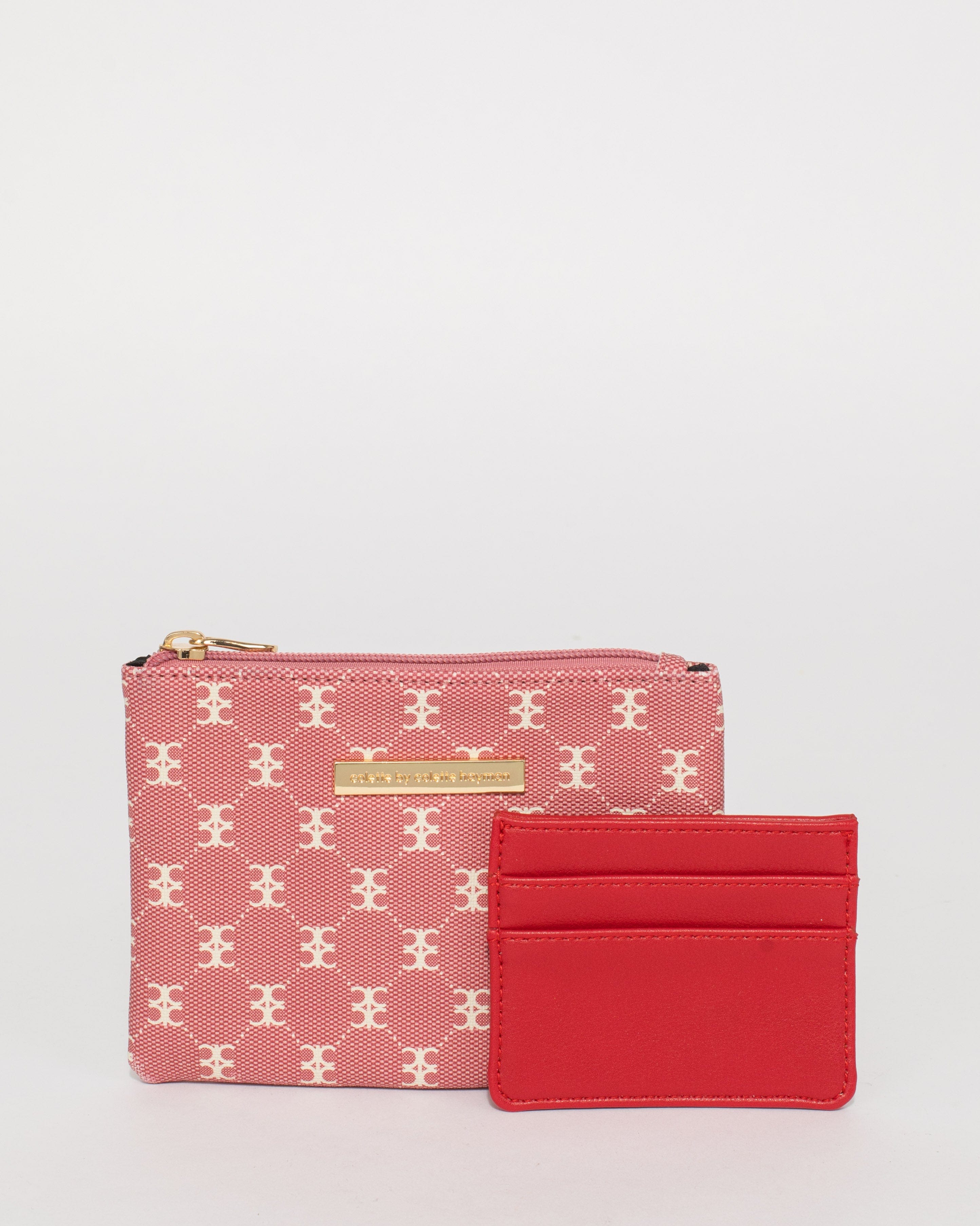 Red Double Purse Pack