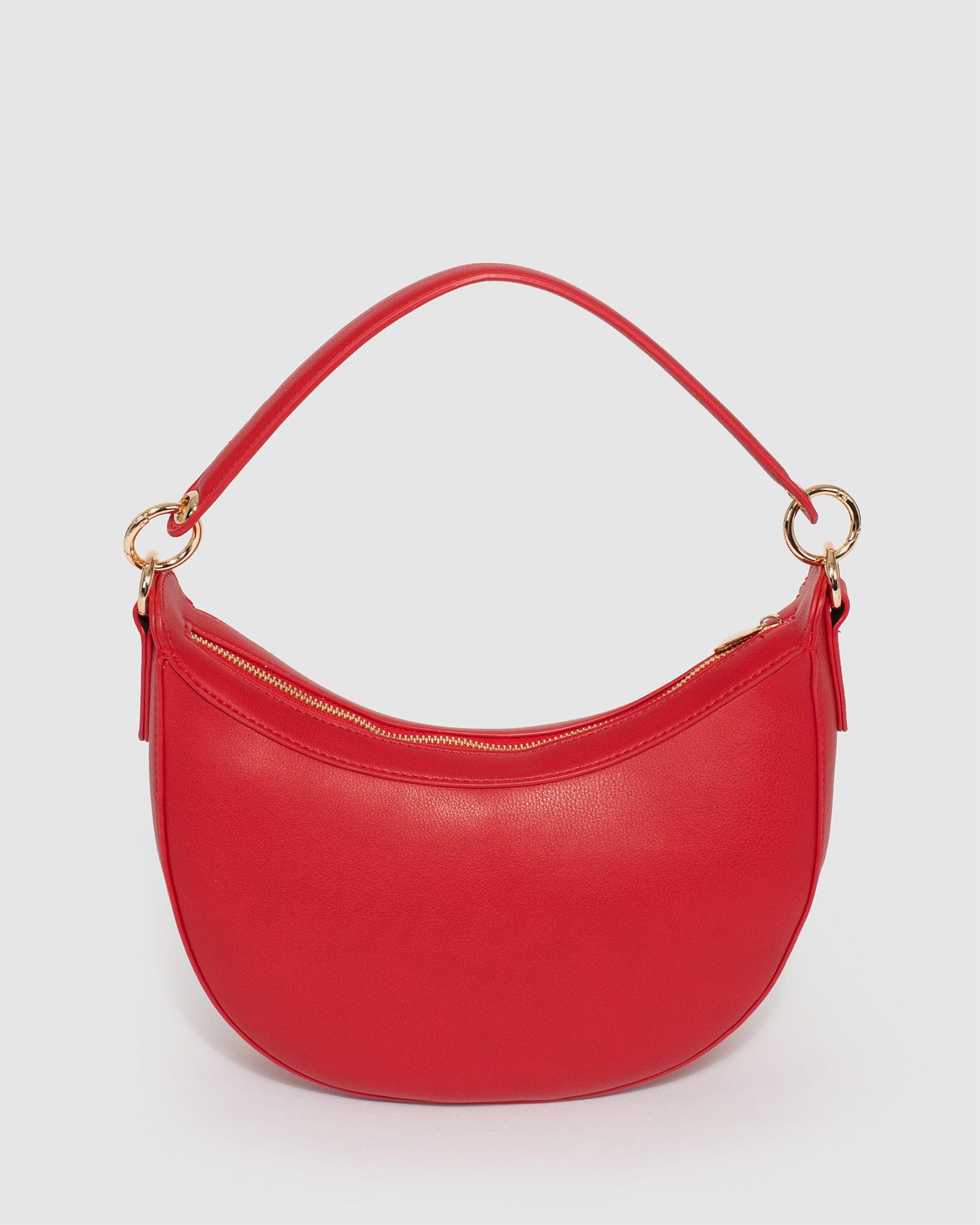 Red Flavia Saddle Bag Online | Colette Hayman