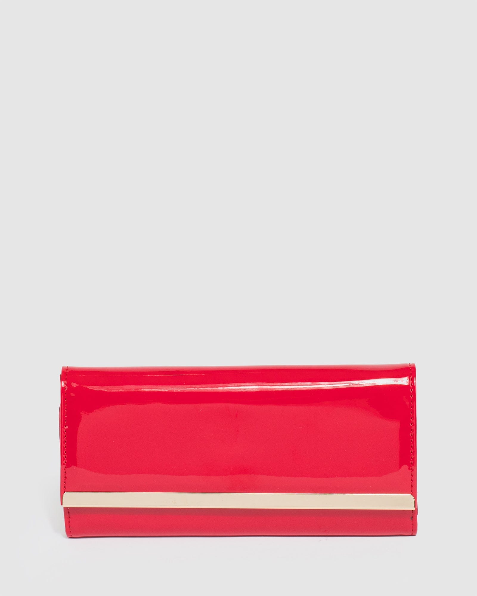 Red Natalie Edge Bar Wallet | colette hayman