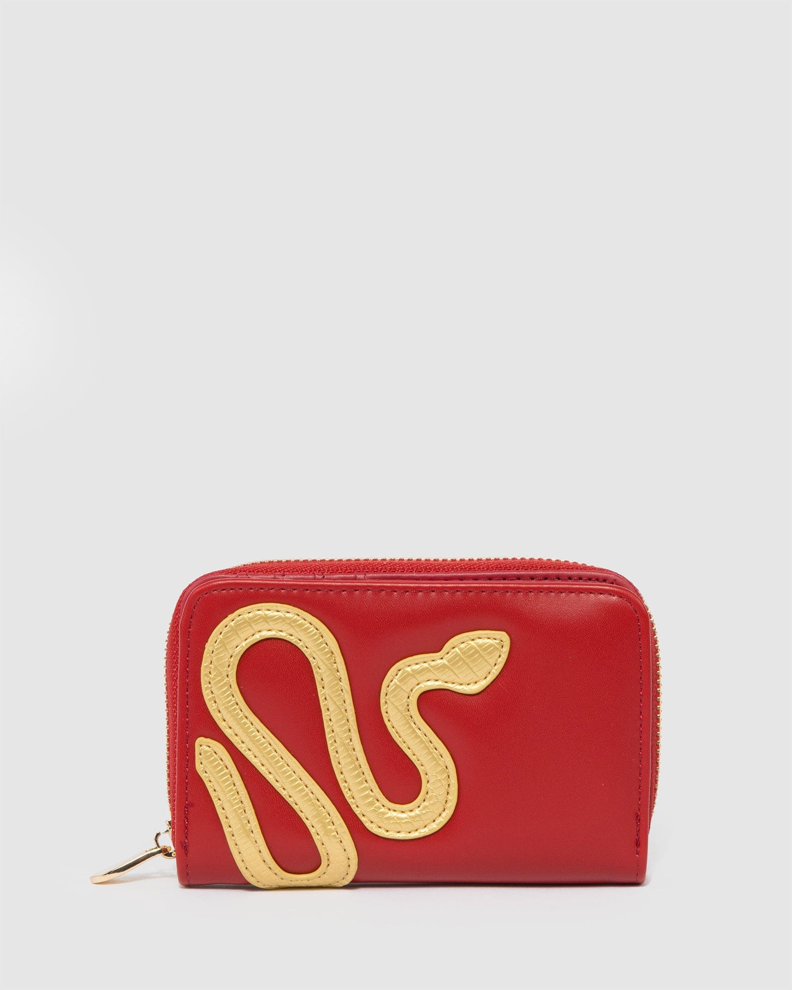 Red Tiana Snake Wallet | colette hayman