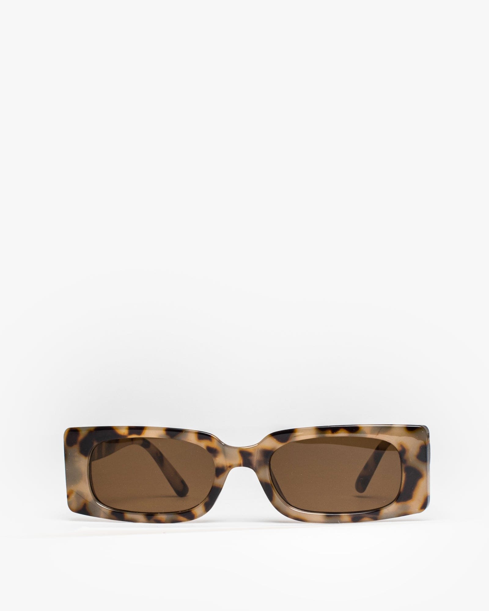 Tortoiseshell Rectangle Thin Sunglasses | colette hayman