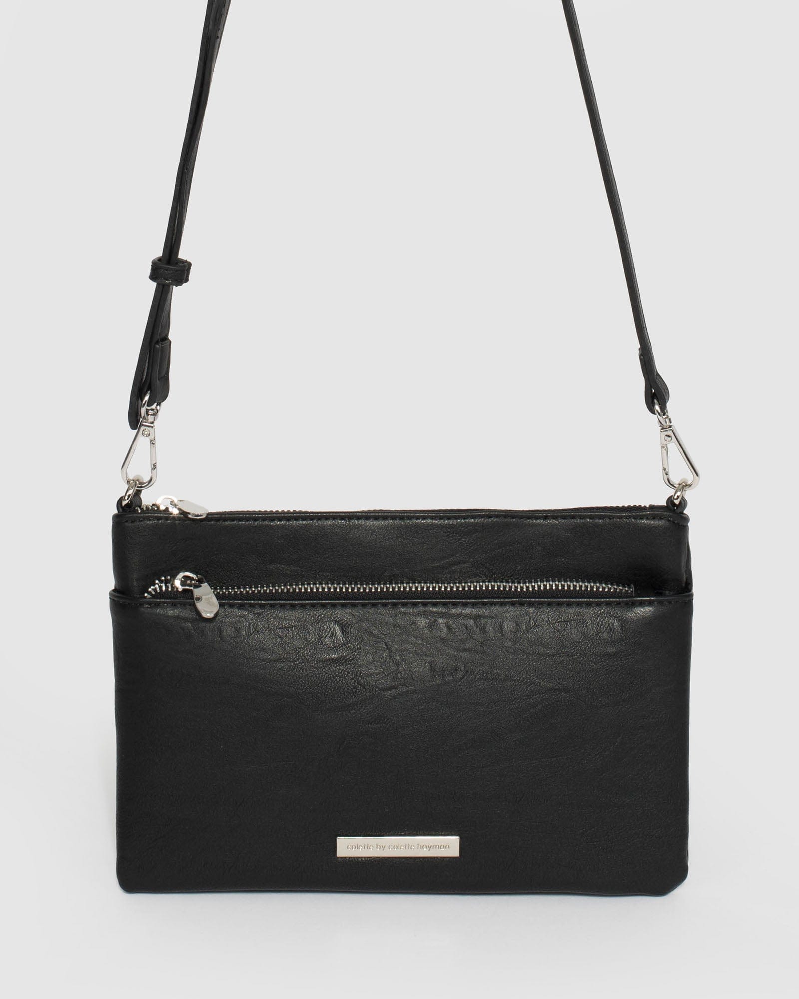 Black Demi Double Purse