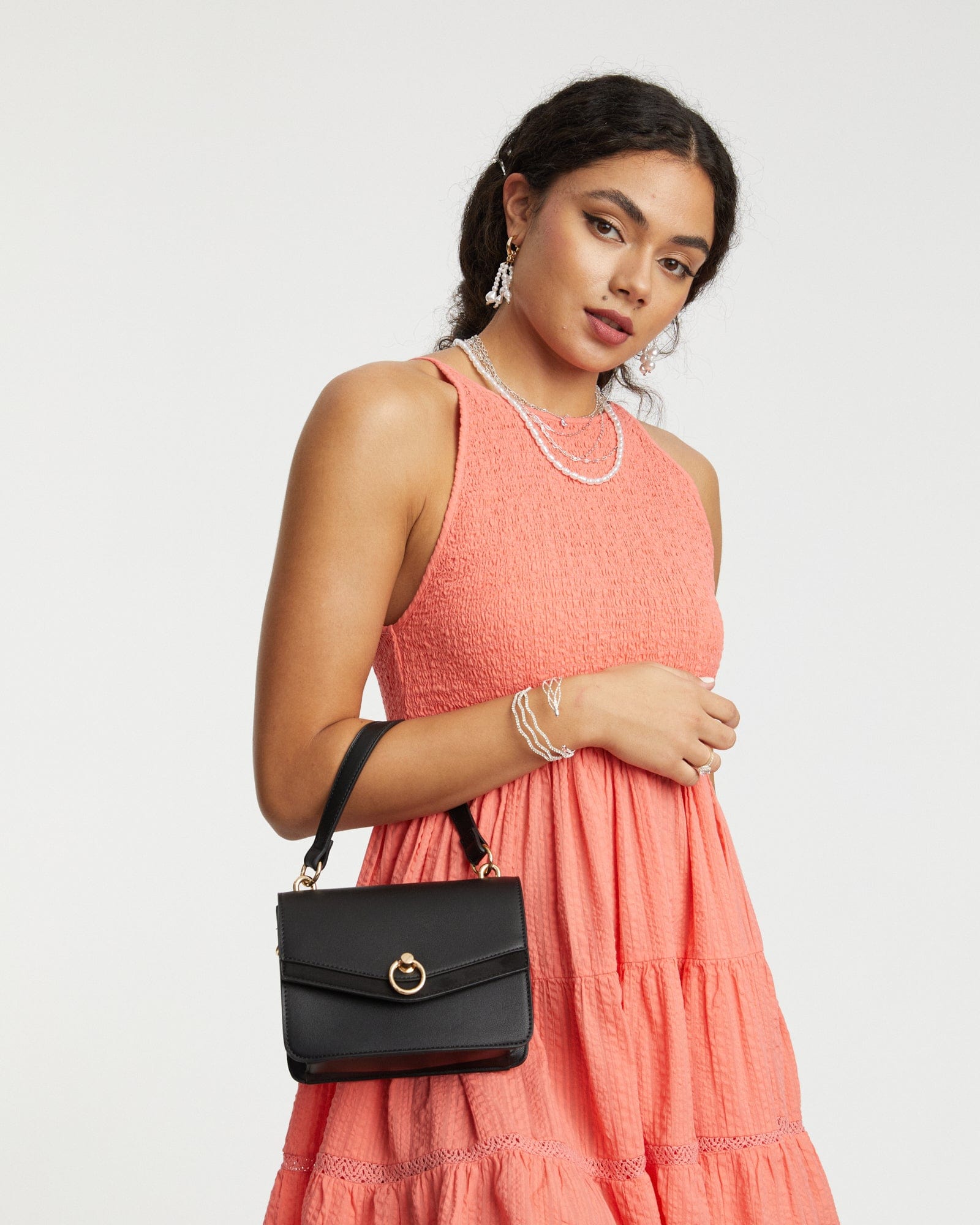 Black Kayla Mini Bag Online | Colette Hayman