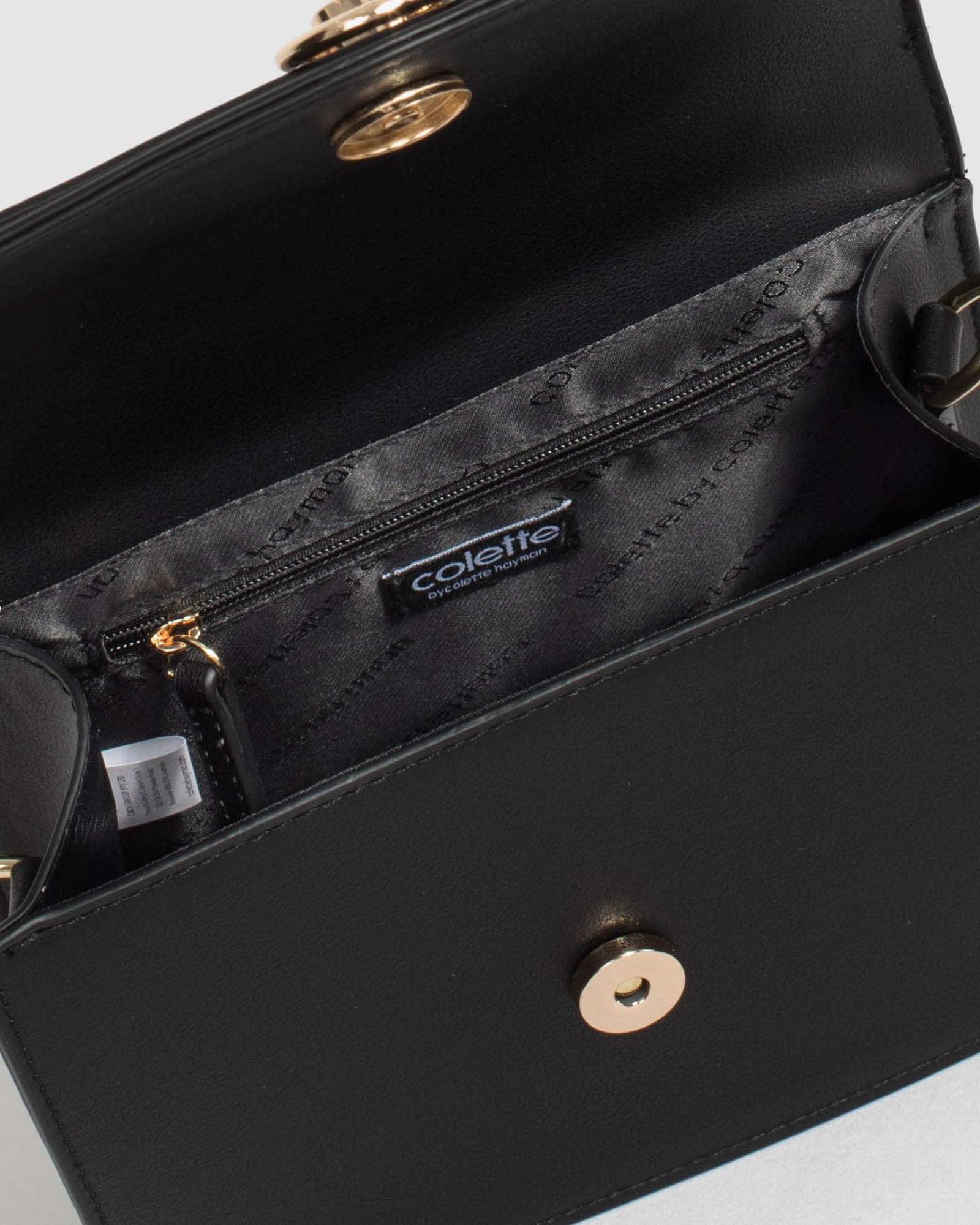 Black Kayla Mini Bag Online | Colette Hayman