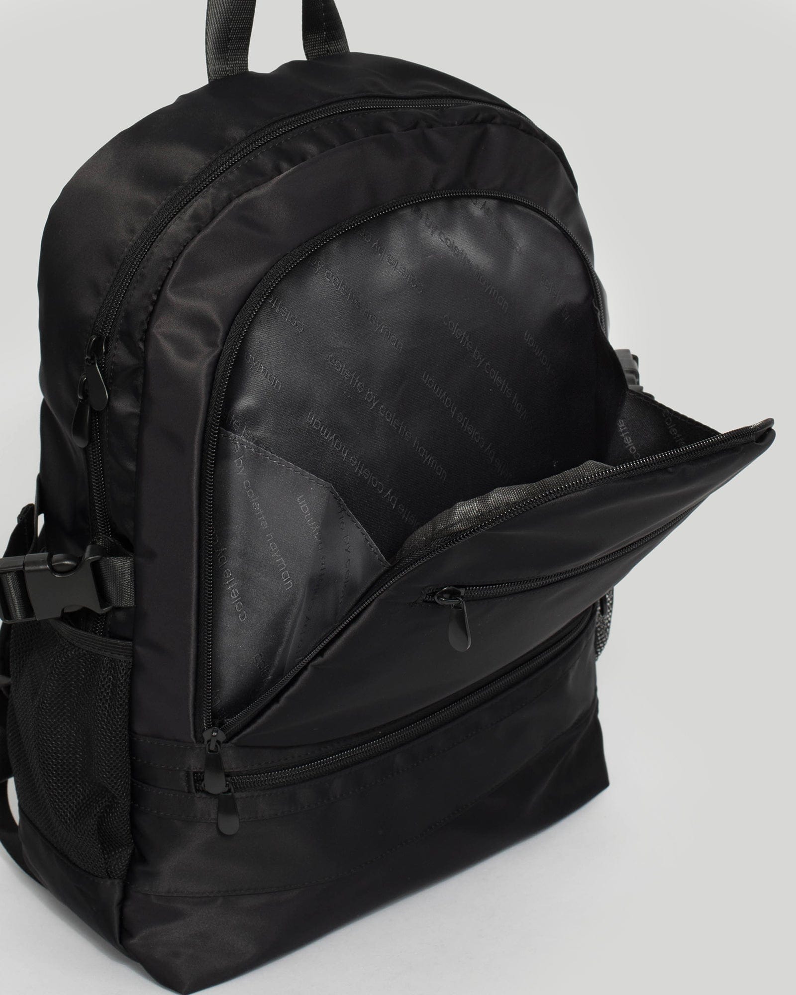 Black Lola Travel Backpack Online | Colette Hayman