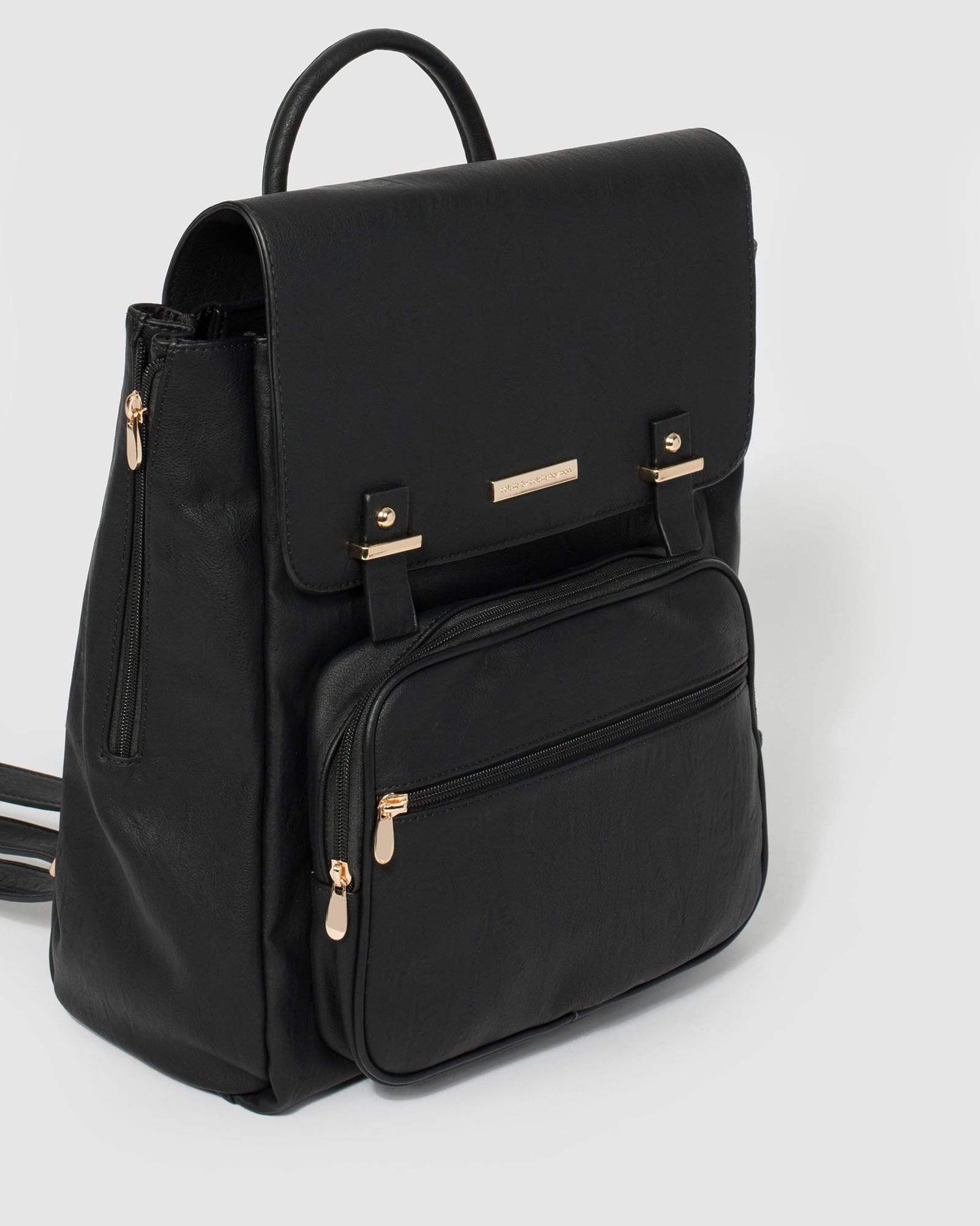Black Sam Day Backpack Online | Colette Hayman