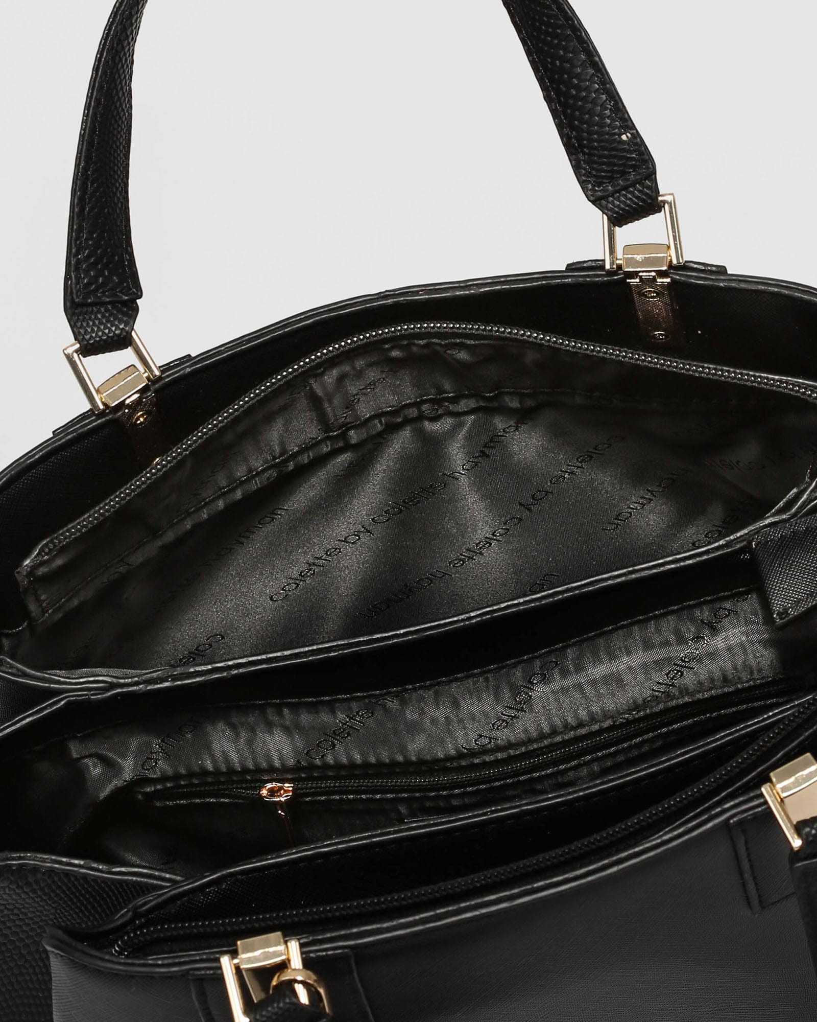 Black Toni Tassel Tote Bag Online – colette by colette hayman