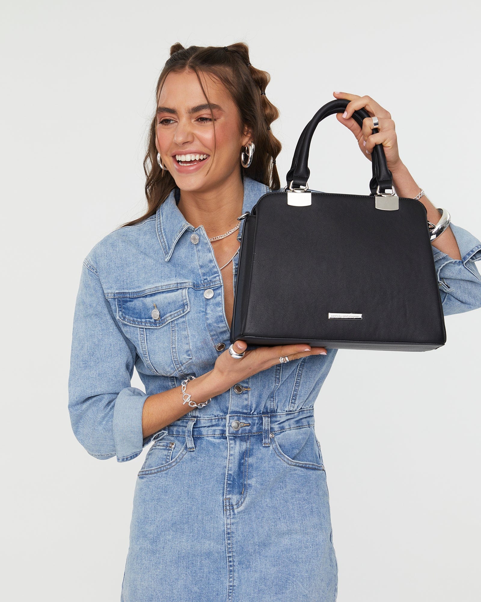Black Toni Tote Bag Online
