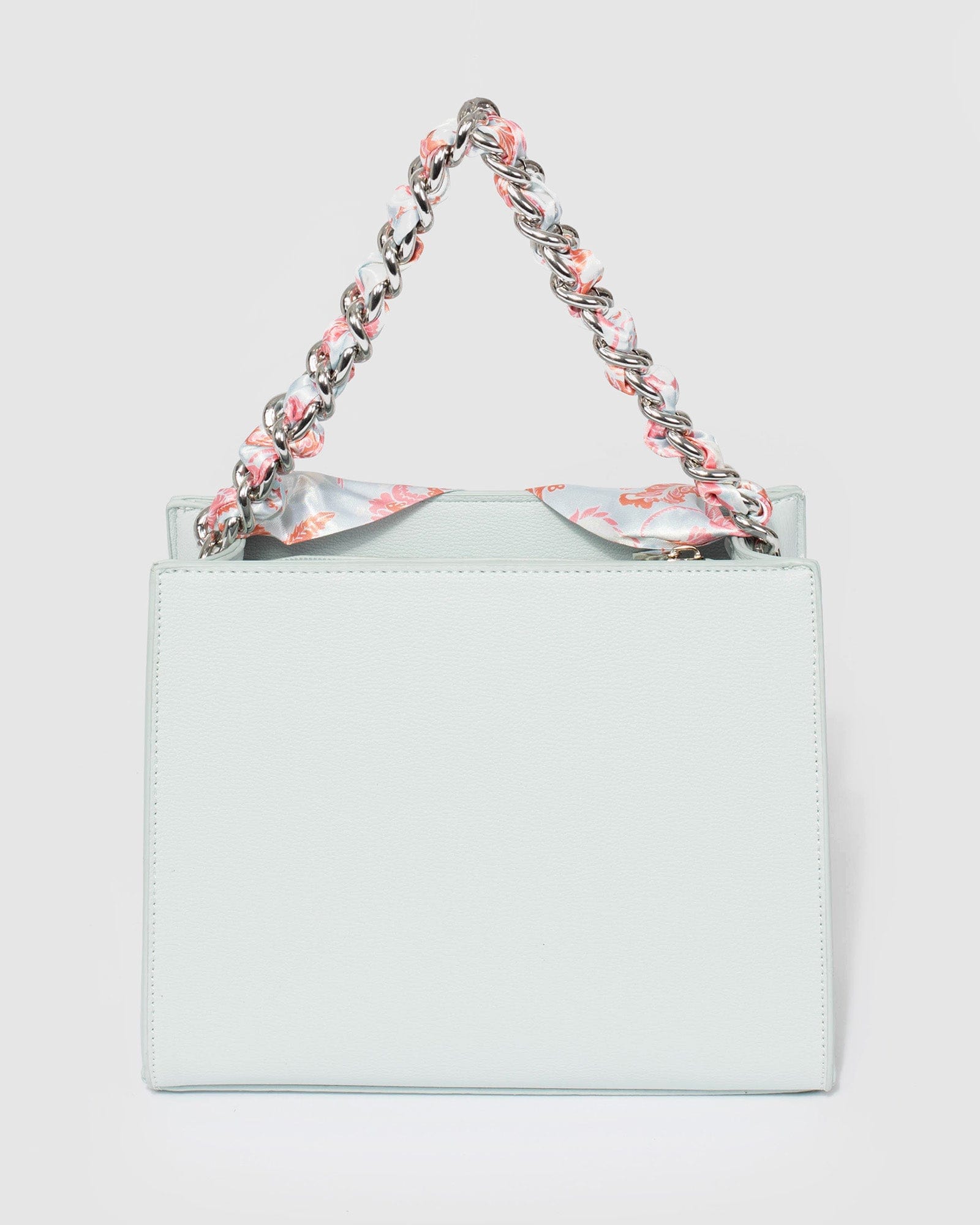 Blue Dion Braided Chain Bag