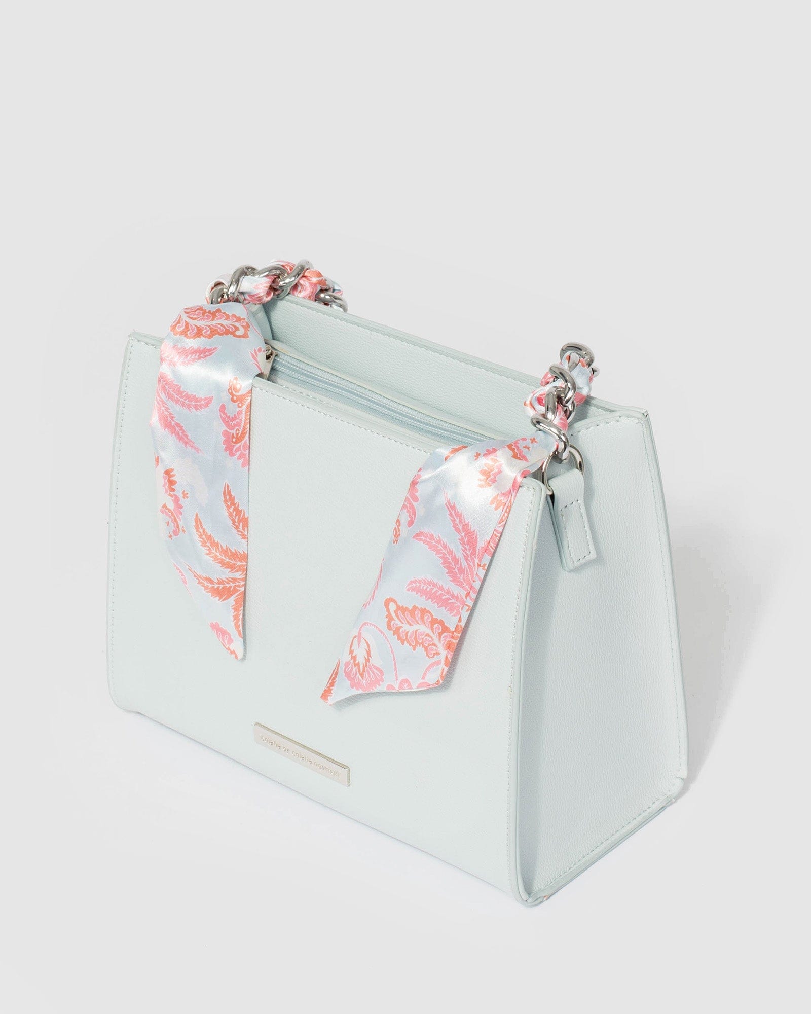 Blue Dion Braided Chain Bag