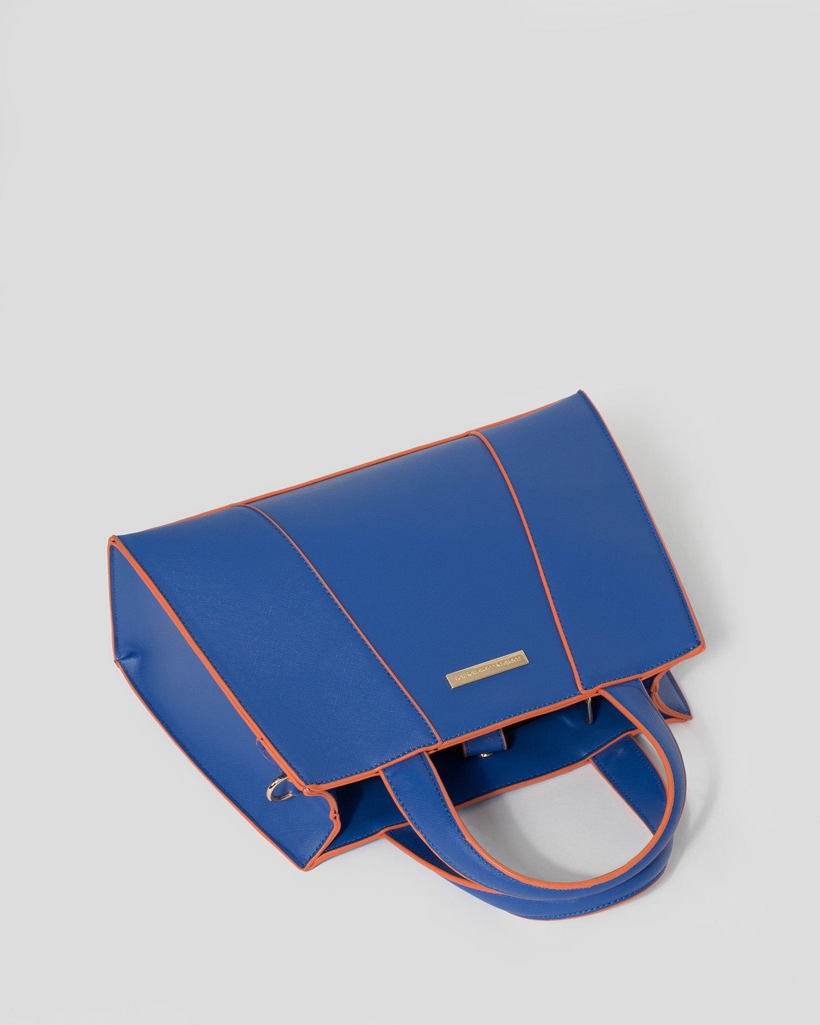 Blue Yaeko Lock Tote Bag