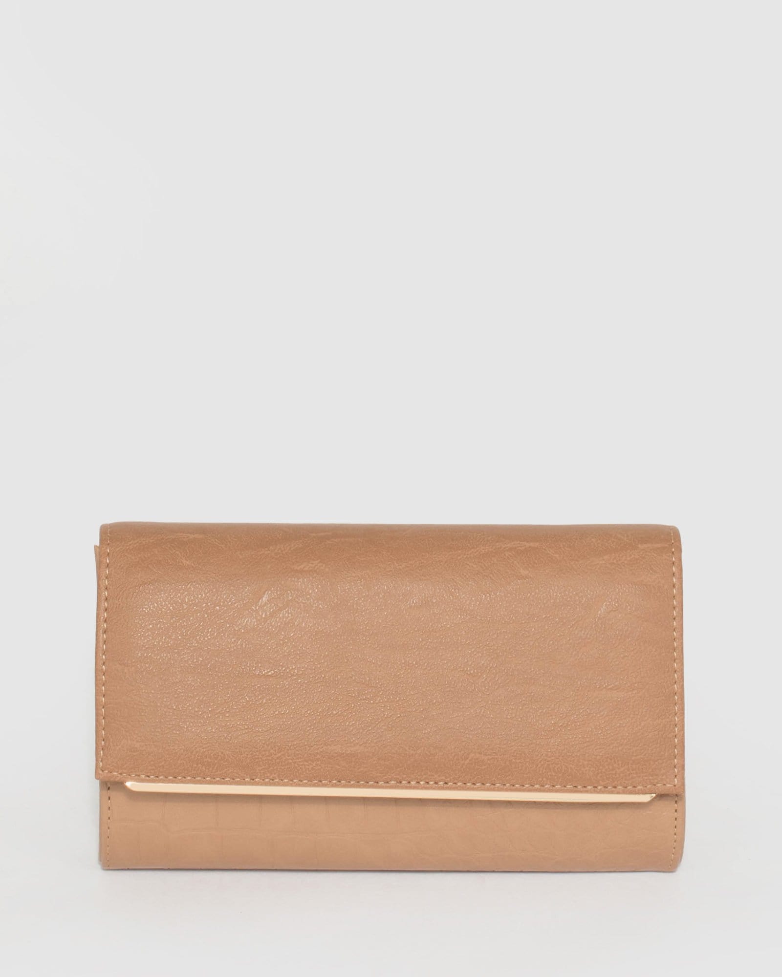 Caramel Clutch Bag