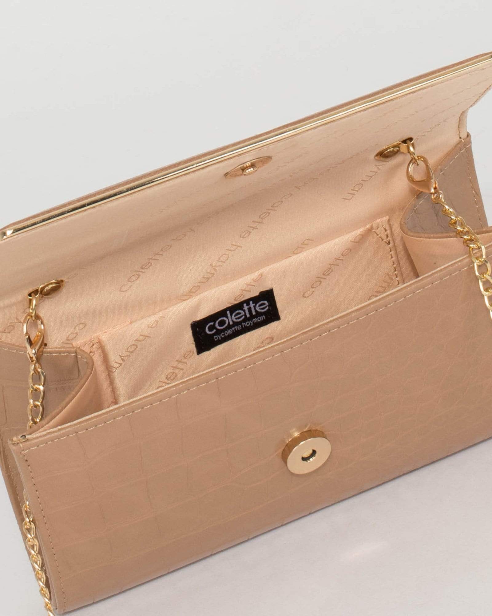 Caramel Clutch Bag