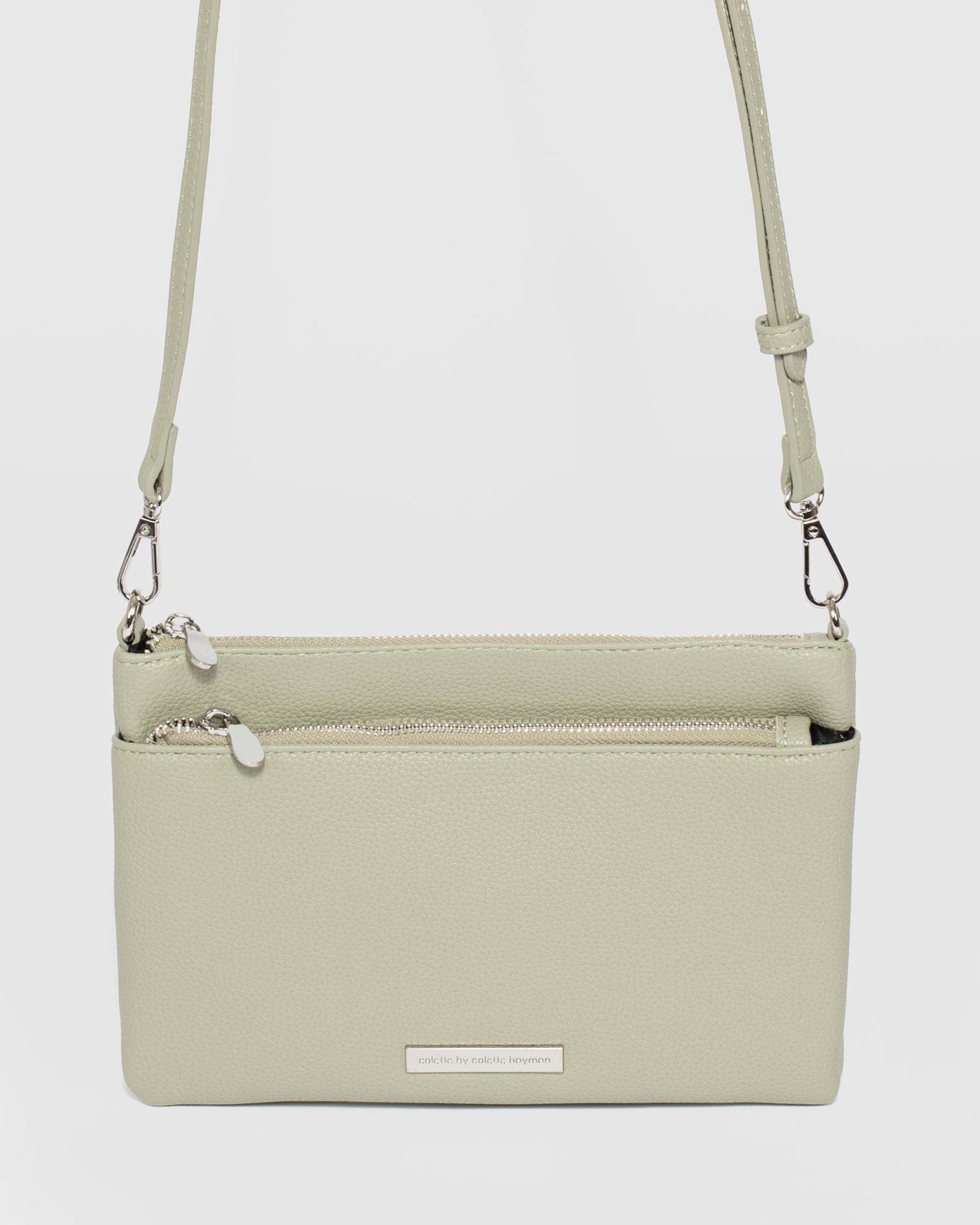 Green Demi Double Purse Online | Colette Hayman