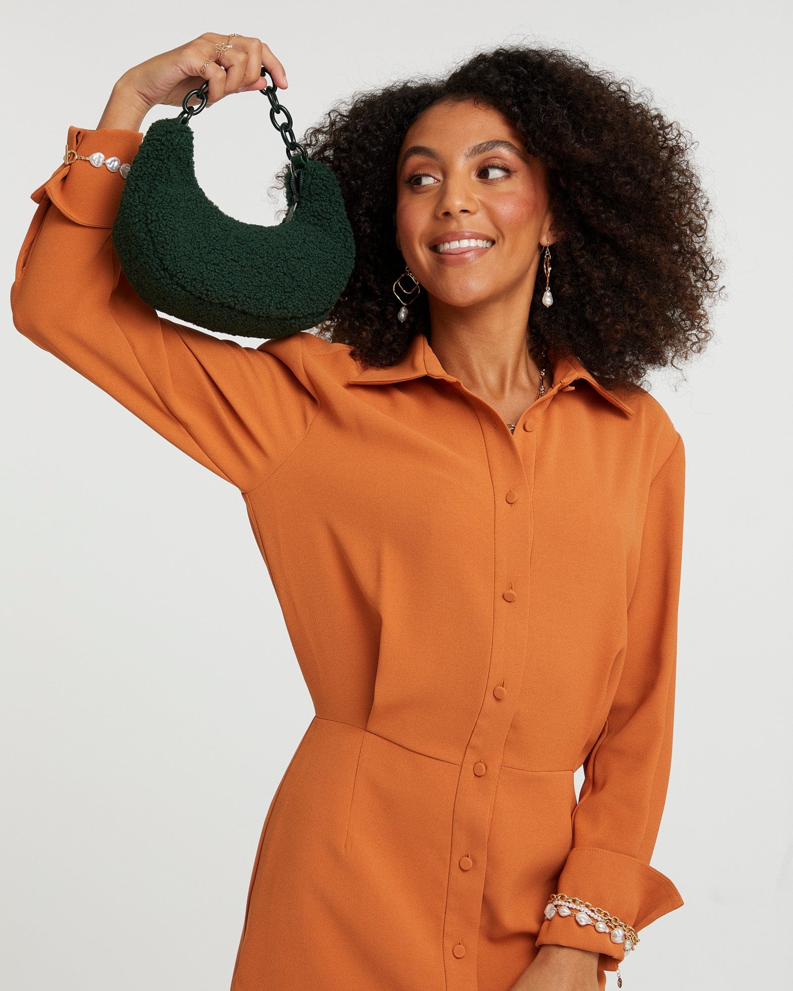 Green Jemima Grab Bag Online | Colette Hayman