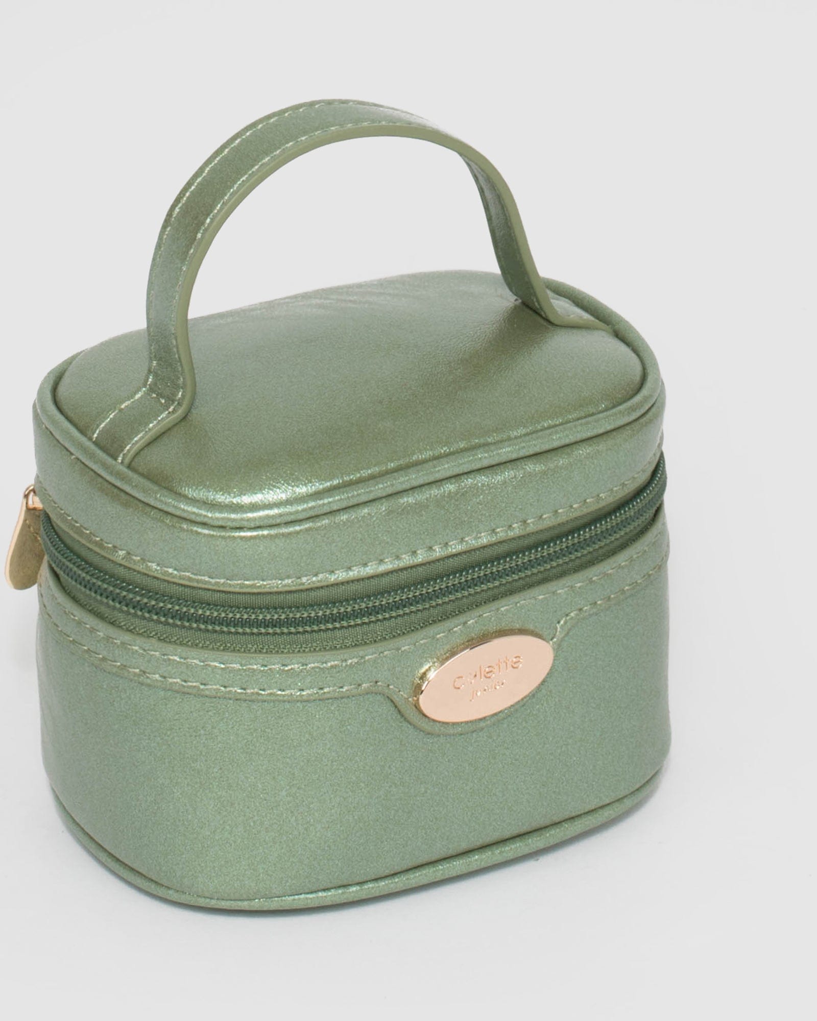 Green Kids Maria Cosmetic Case Online | Colette Hayman