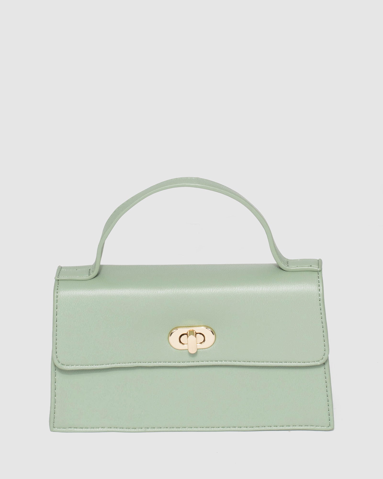 Green Luna Lock Mini Bag