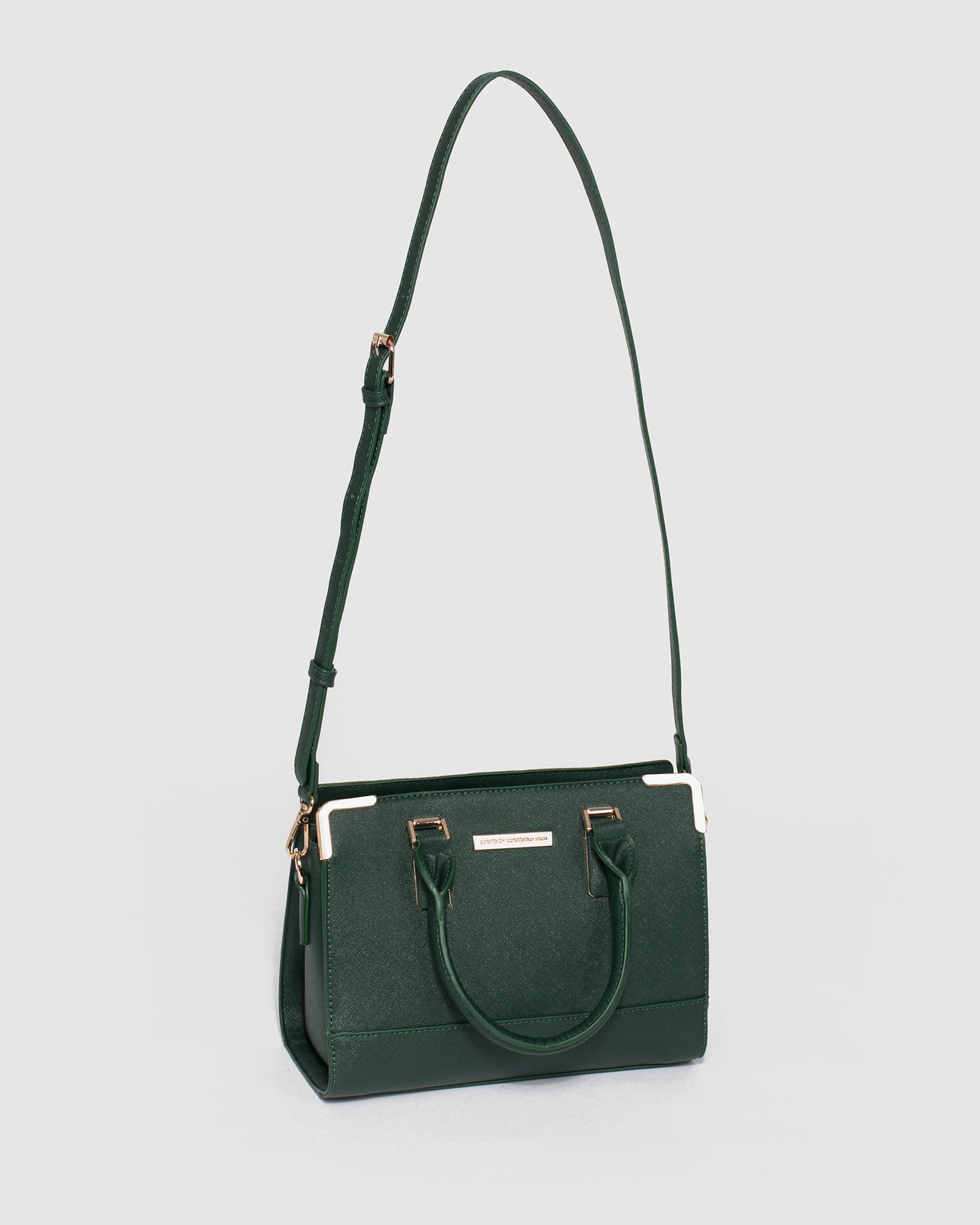 Green Stef Panel Tote Bag Online