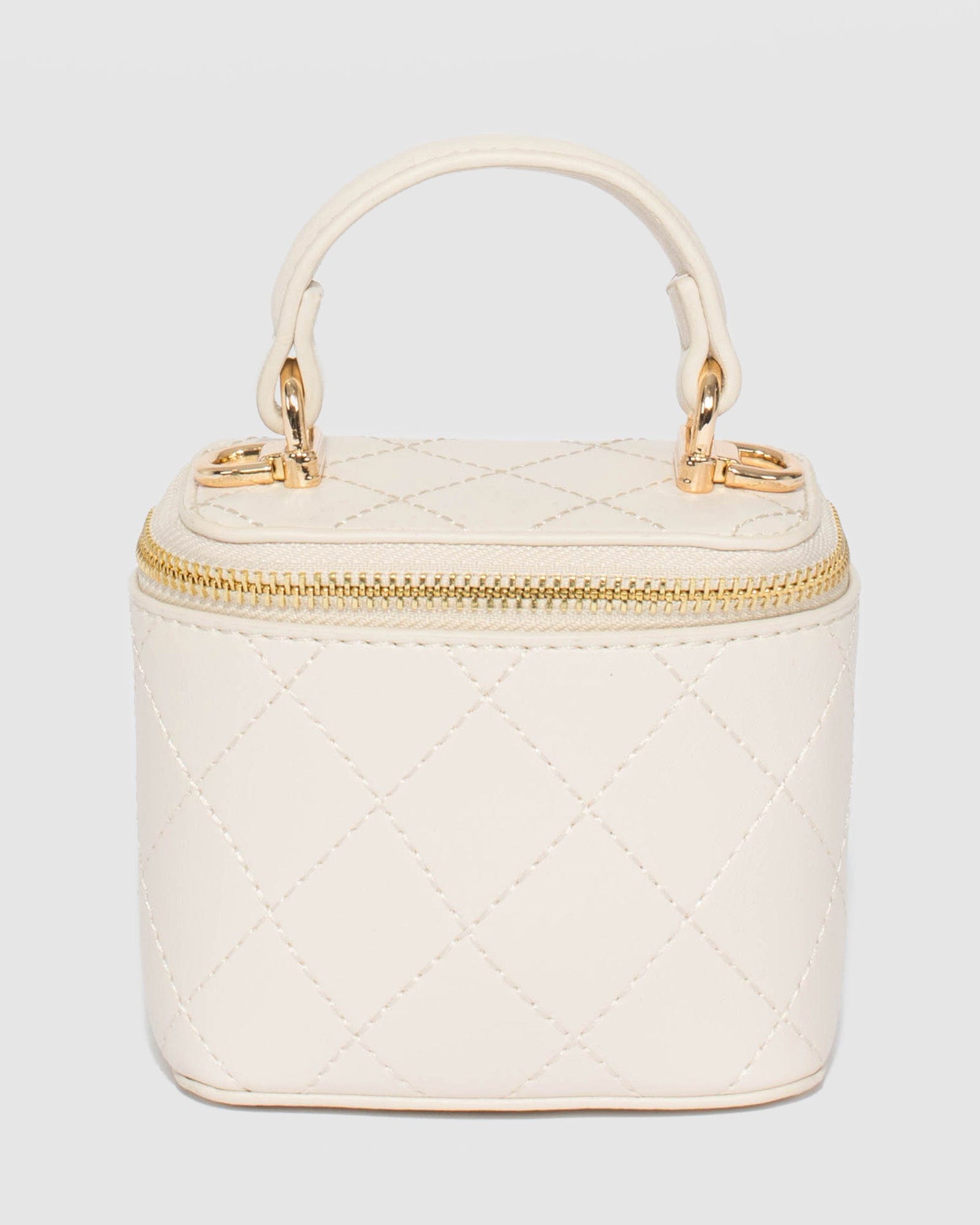 Ivory Katja Quilt Mini Bag