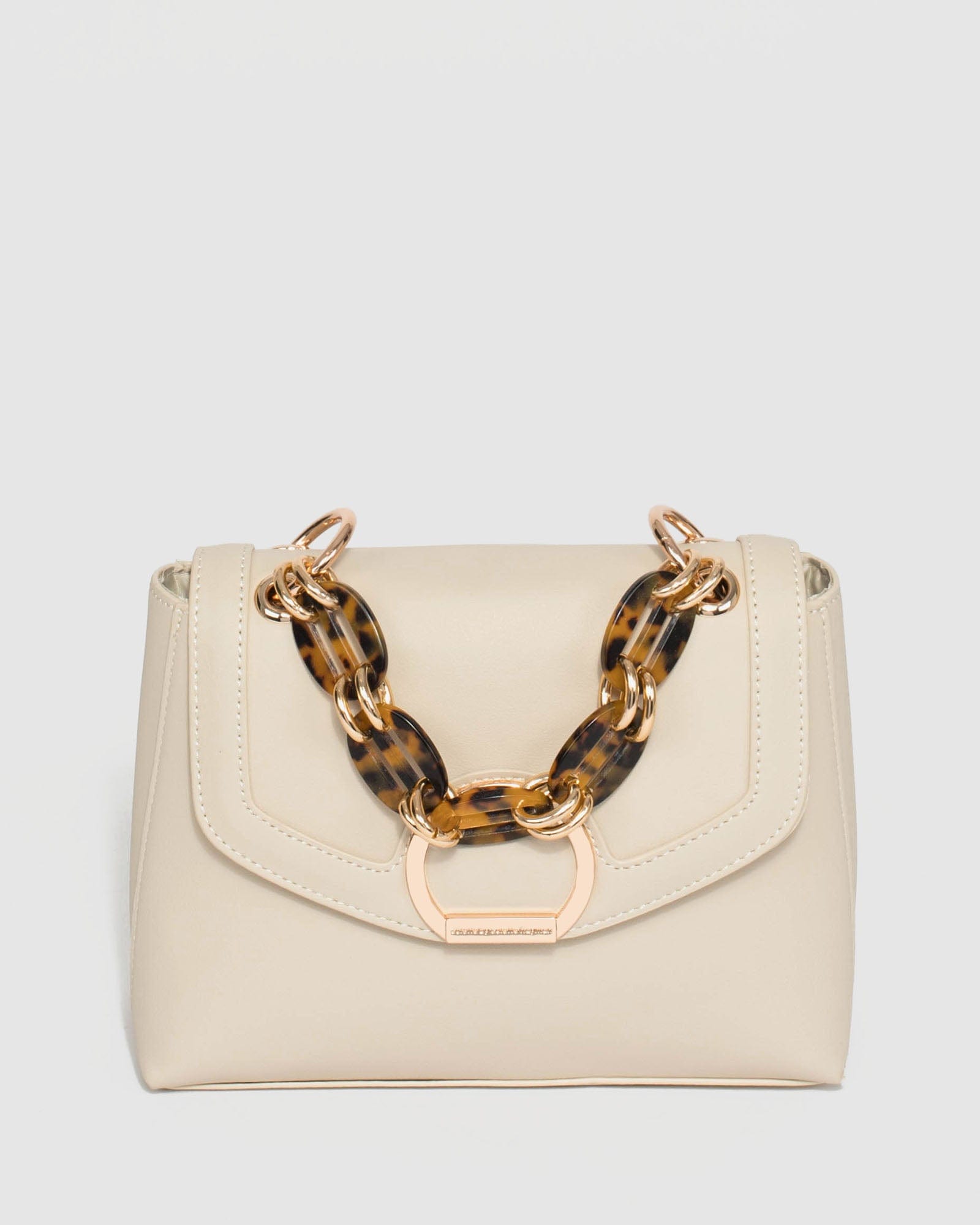 Ivory Tracy Chain Mini Bag