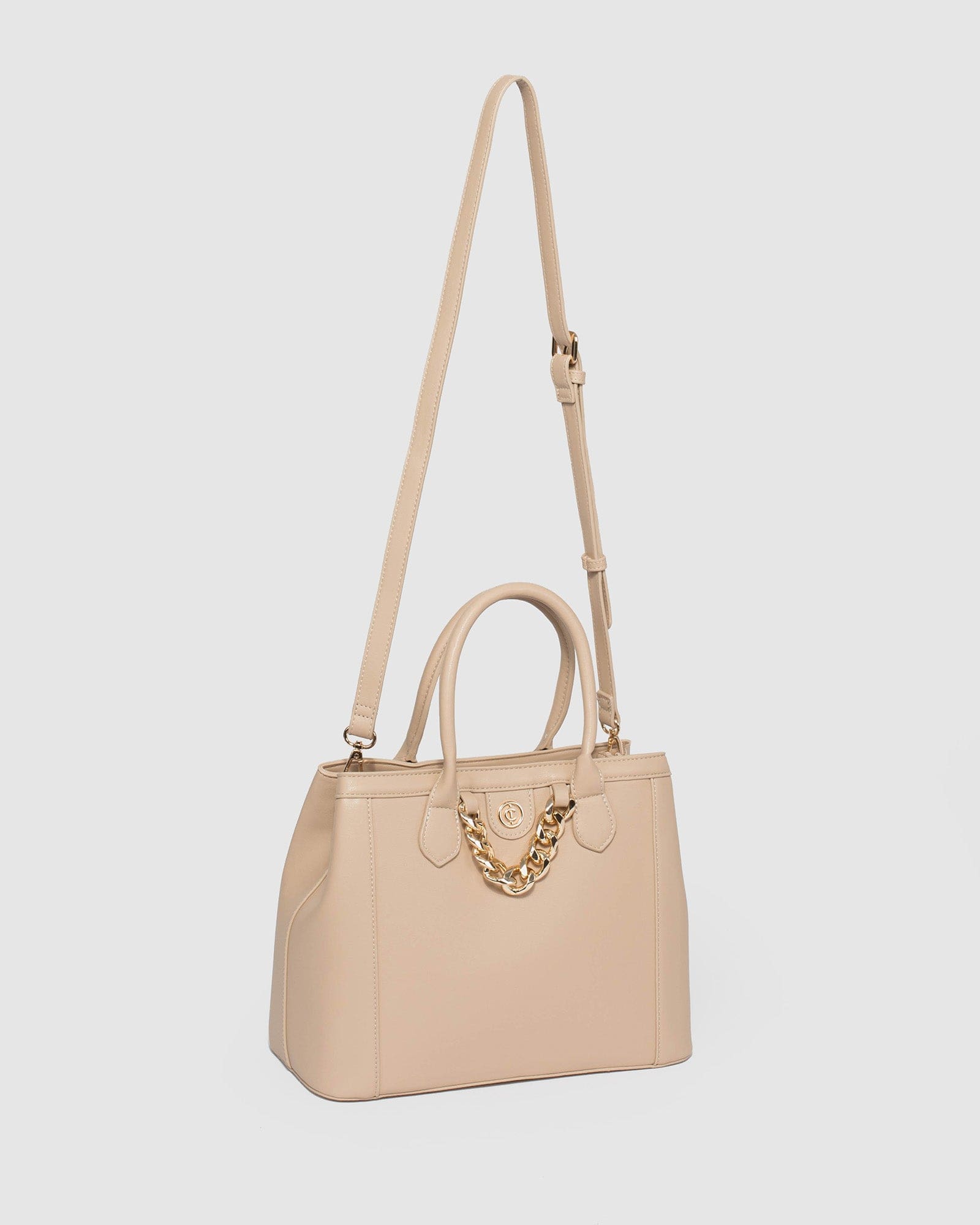 Nude Finley Chain Tote Bag Online