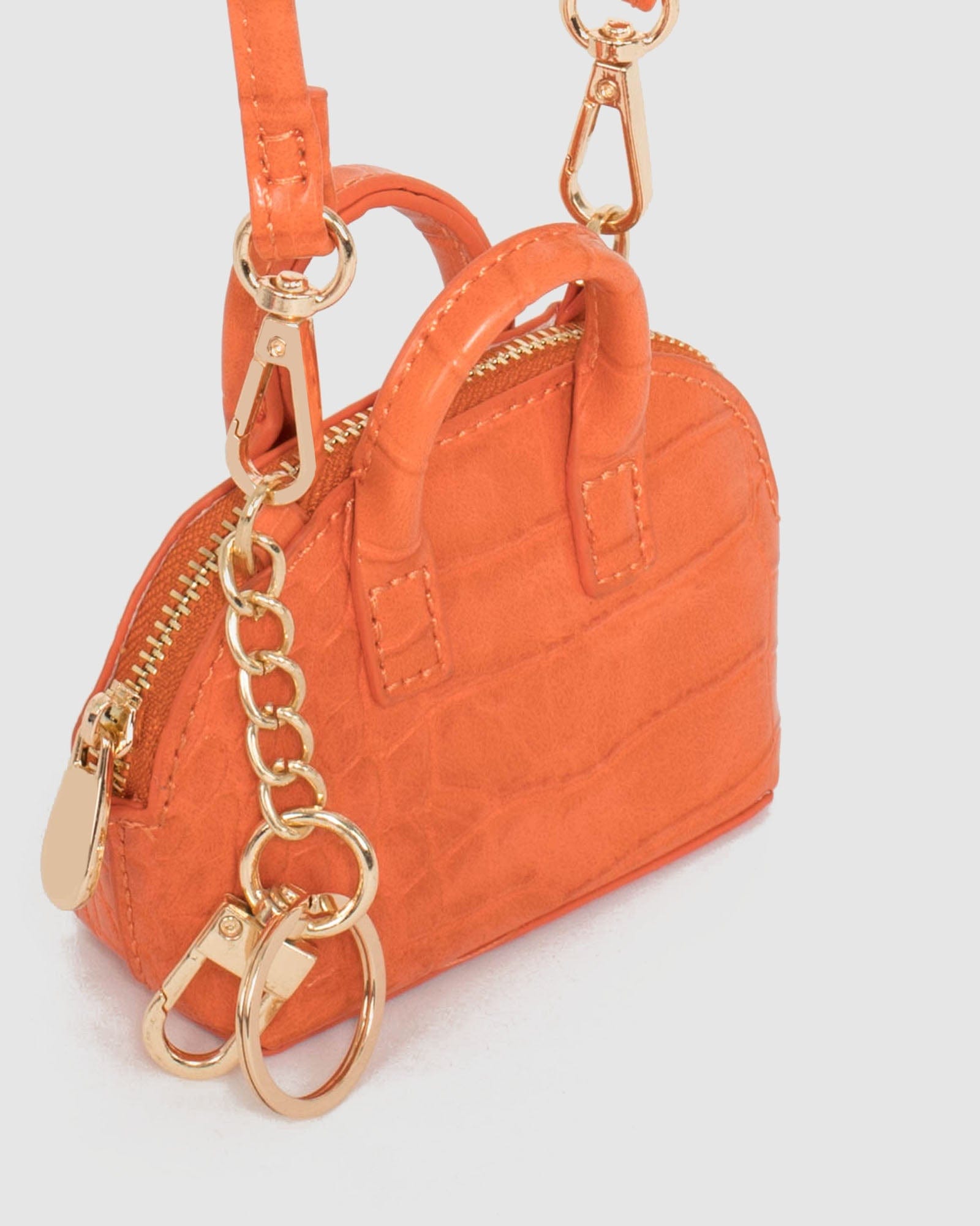 Orange Lauren Mini Bag Online | Colette Hayman