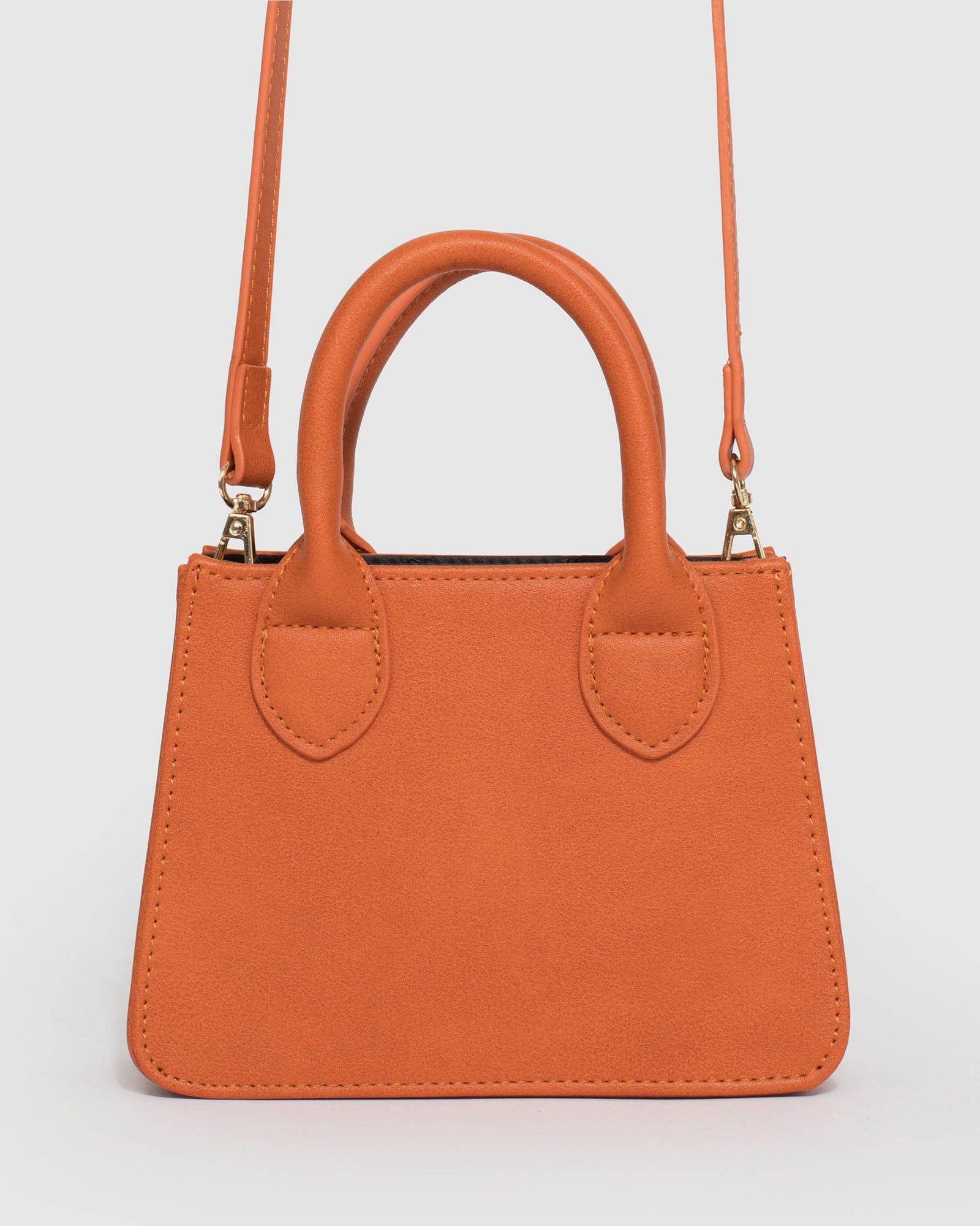 Orange Sibel Mini Tote Bag